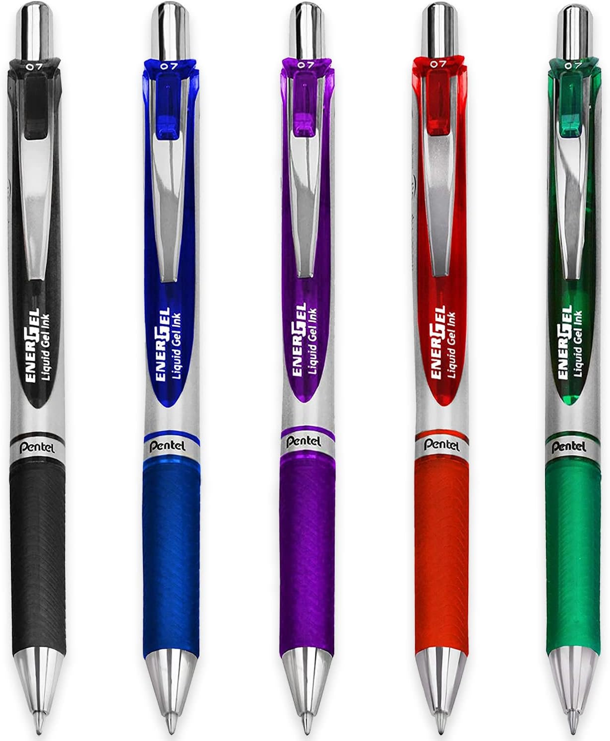 Pentel EnerGel XM BL77 - Retractable Liquid Gel Ink Pen - 0.7mm - 54% ...