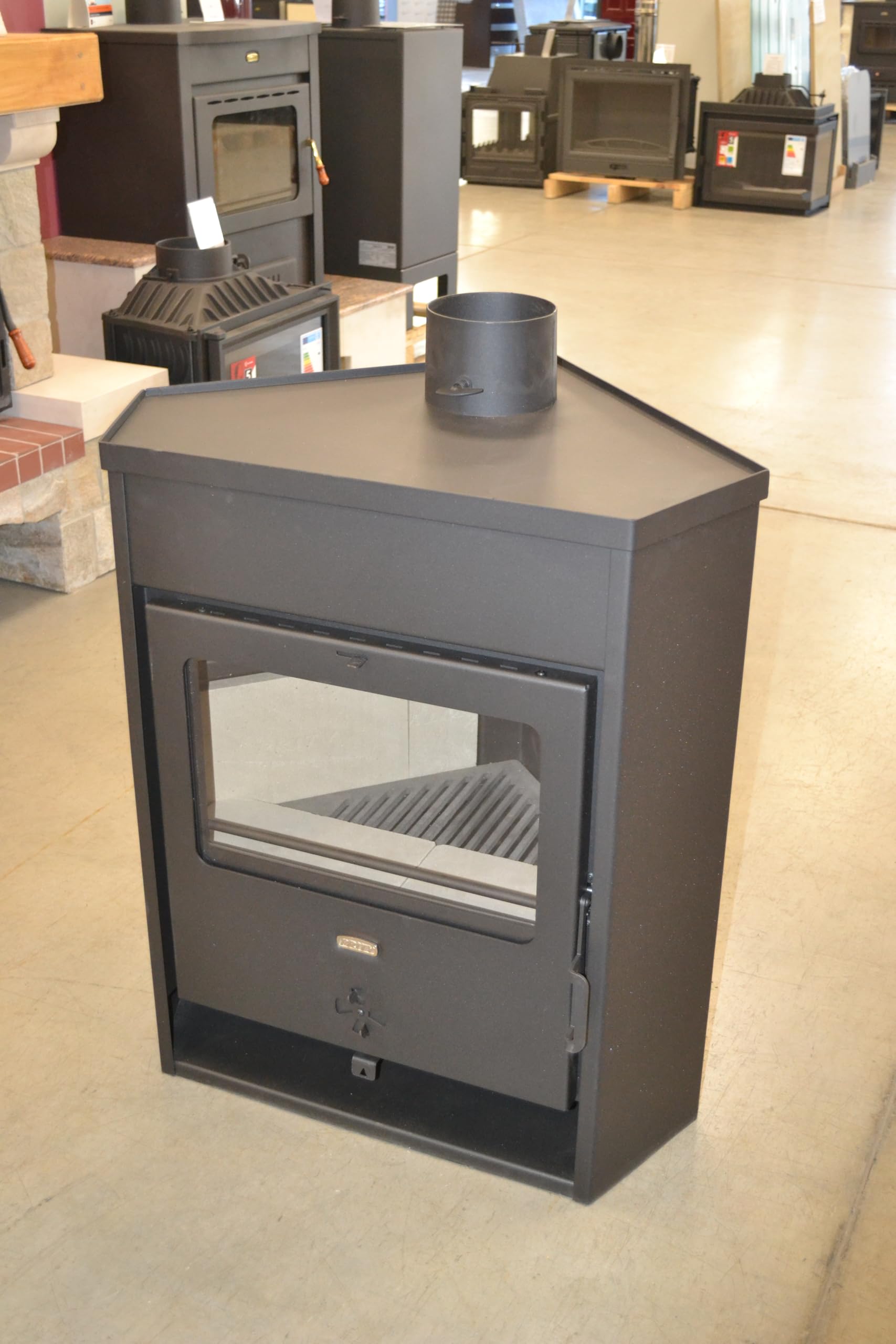 Catty Corner Stove
