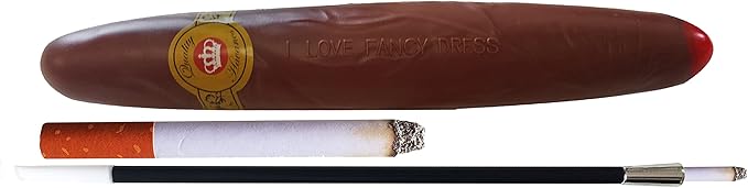 JUMBO FAKE CIGAR FANCY DRESS PROP - FAKE CIGAR PROP FOR COSTUME ...