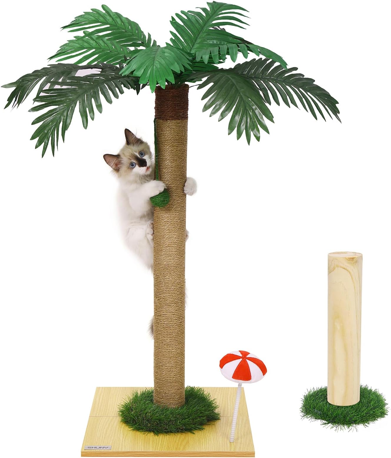 Amazon.com : JHTOPJH Cat Scratching Post, 38" Tall Cat Scratcher with ...