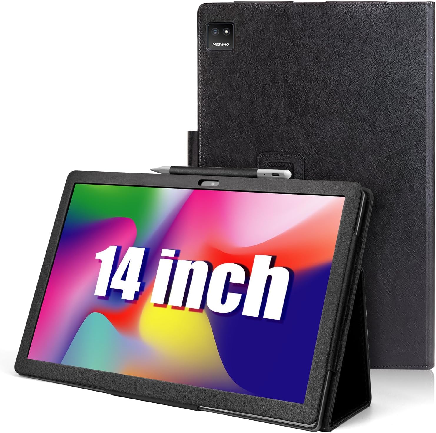 Amazon.com: Tablet Case for 14.1 Inch MESWAO Large Tablet, Silicone ...