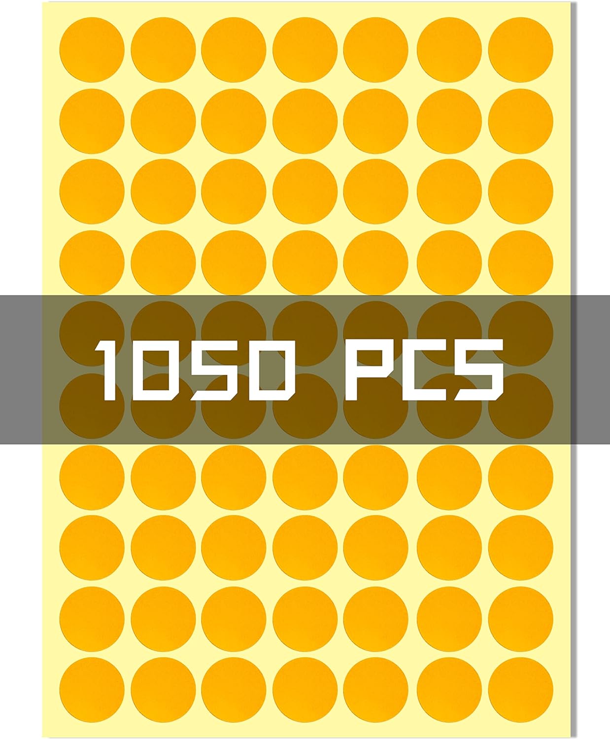 Amazon.com : Orange Dot Stickers for Coding Label Office Student ...