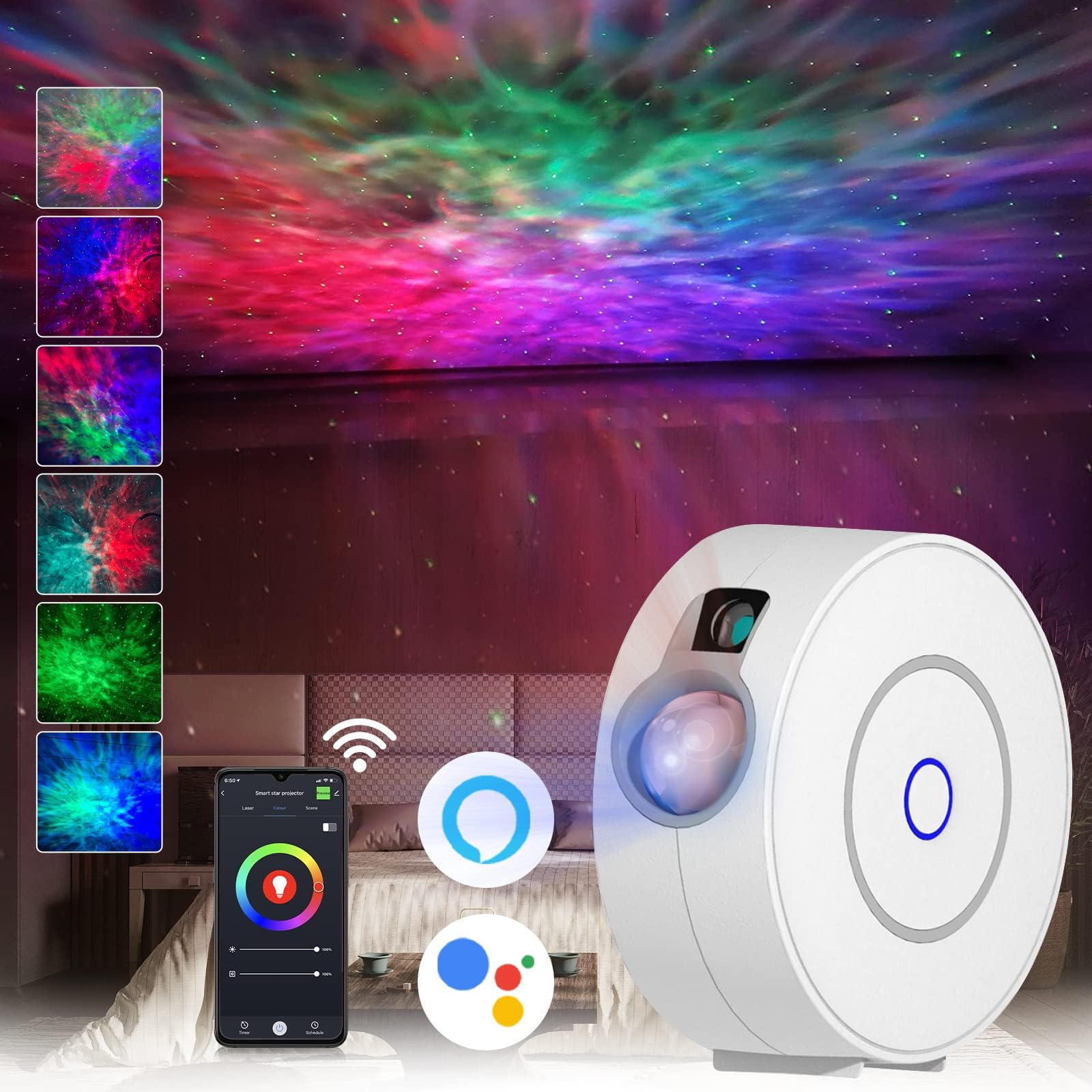 Cloud Light Multicolor Lightning Changing, 3D Thundercloud LED Light ...