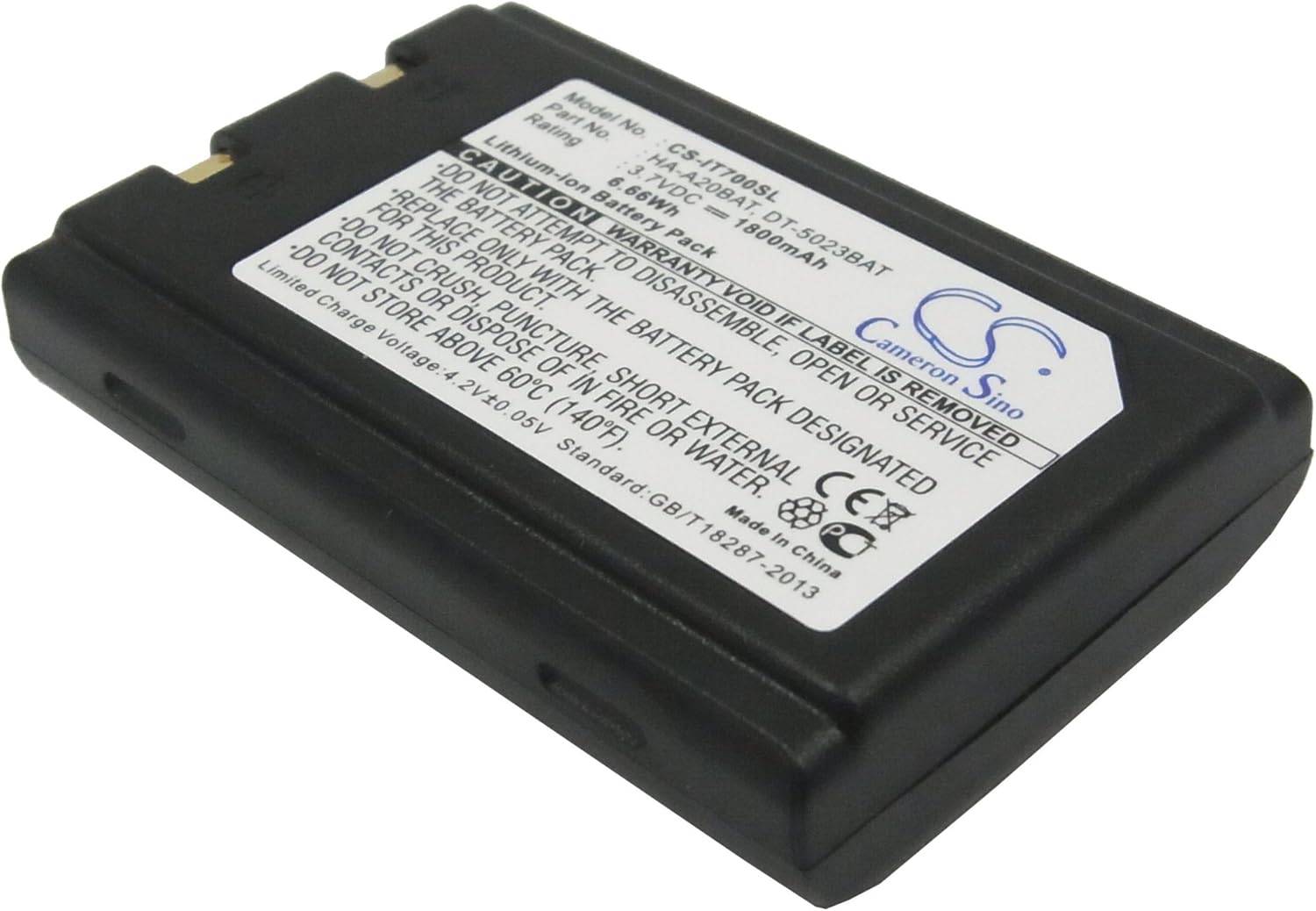 Amazon.com: 1800mAh Battery Replacement for Symbol PPT2834 PDT8133 ...