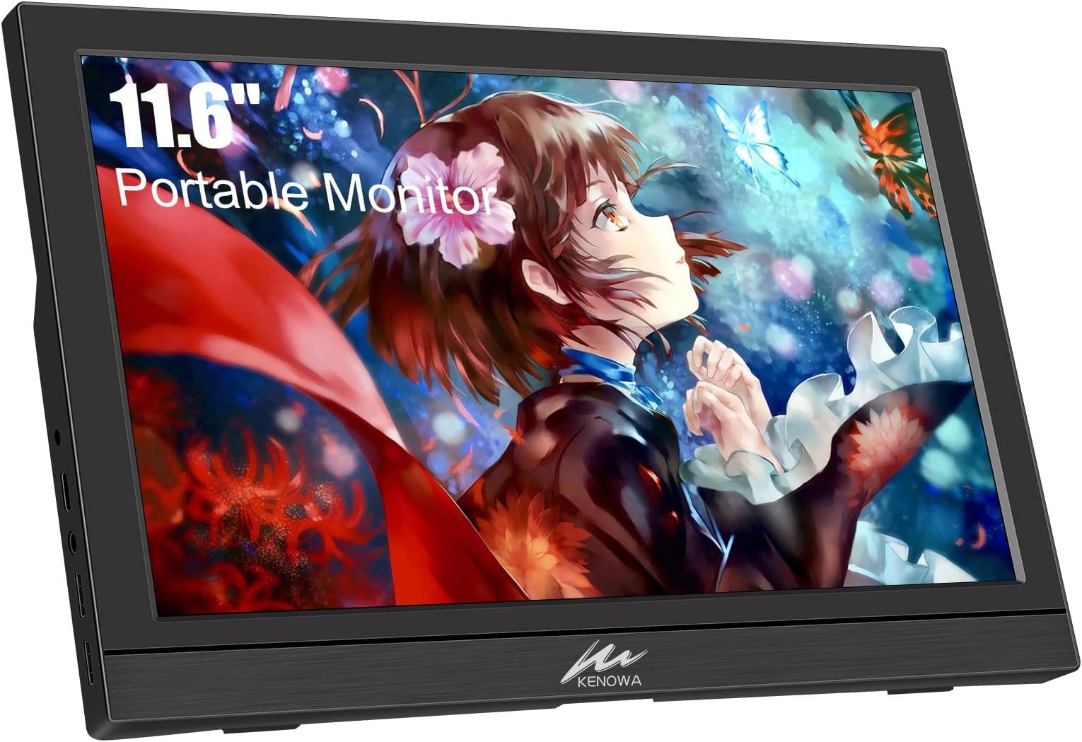 Portable Monitor HDMI , Kenowa 11.6 Inch Extend Monitor FHD 1366*768P ...