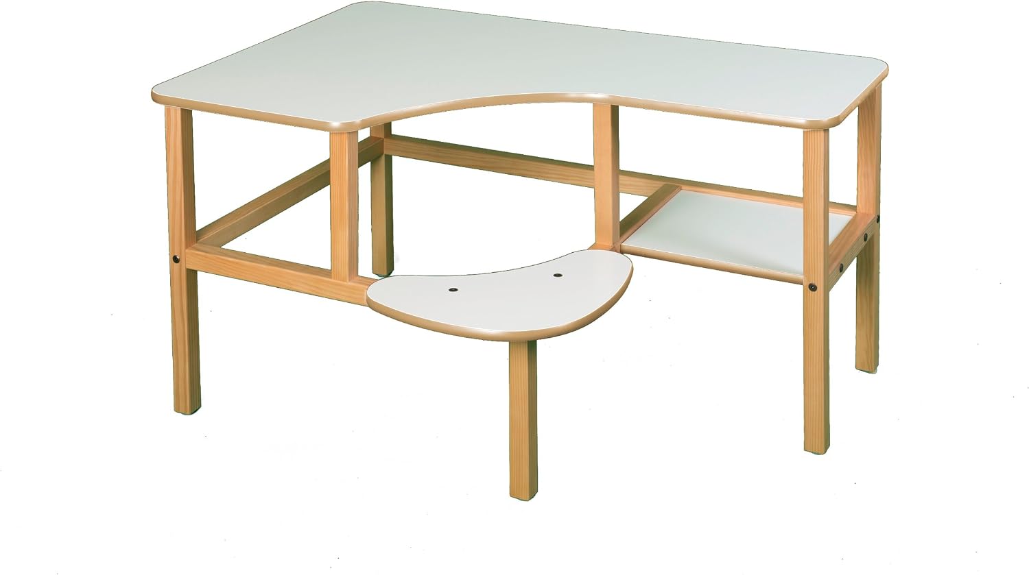 Amazon.com: Wild Zoo Furniture Childs Wooden Computer Desk for 1, Ages ...