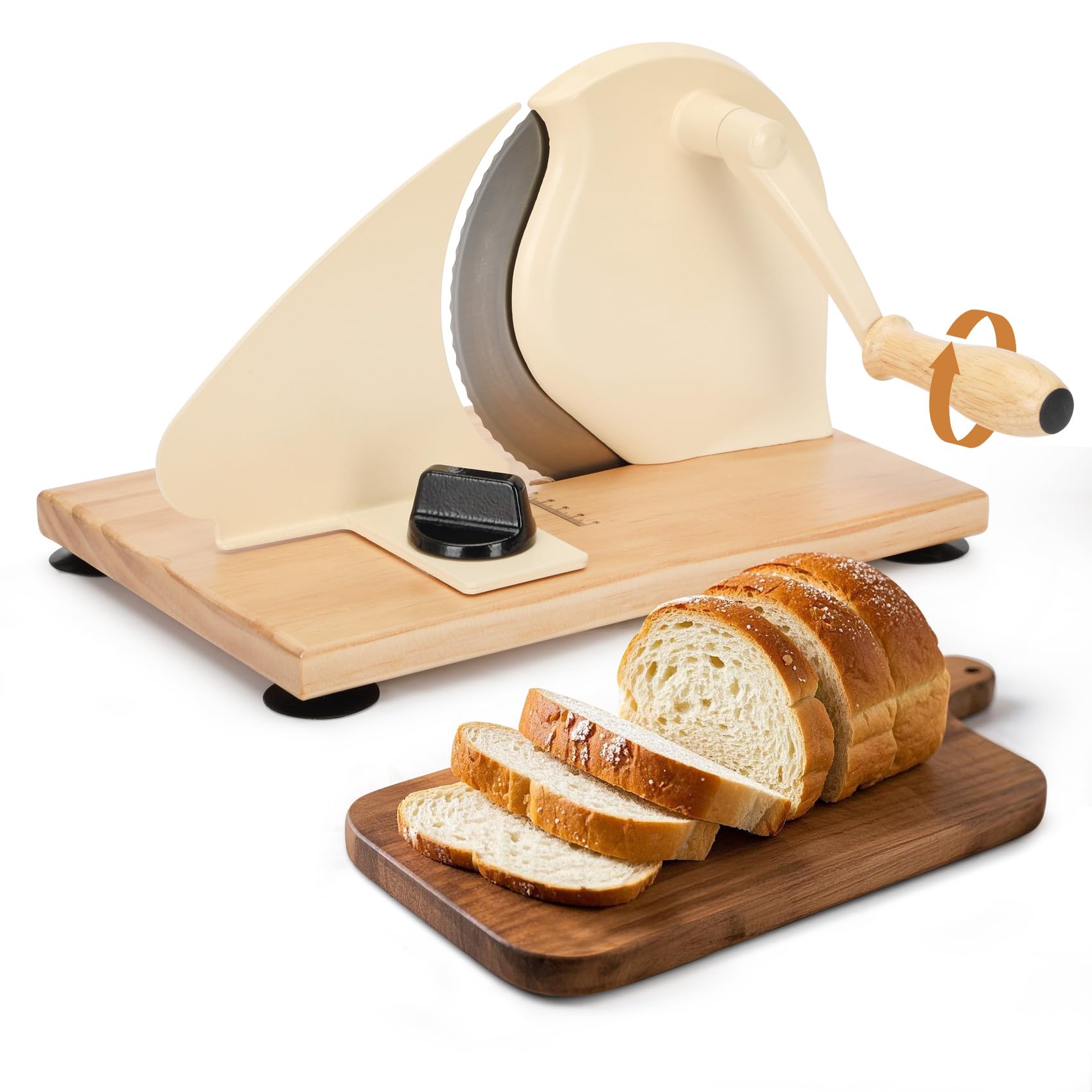 Snapklik.com : Bread Slicer For Homemade Bread Easy To Clean Adjustable ...