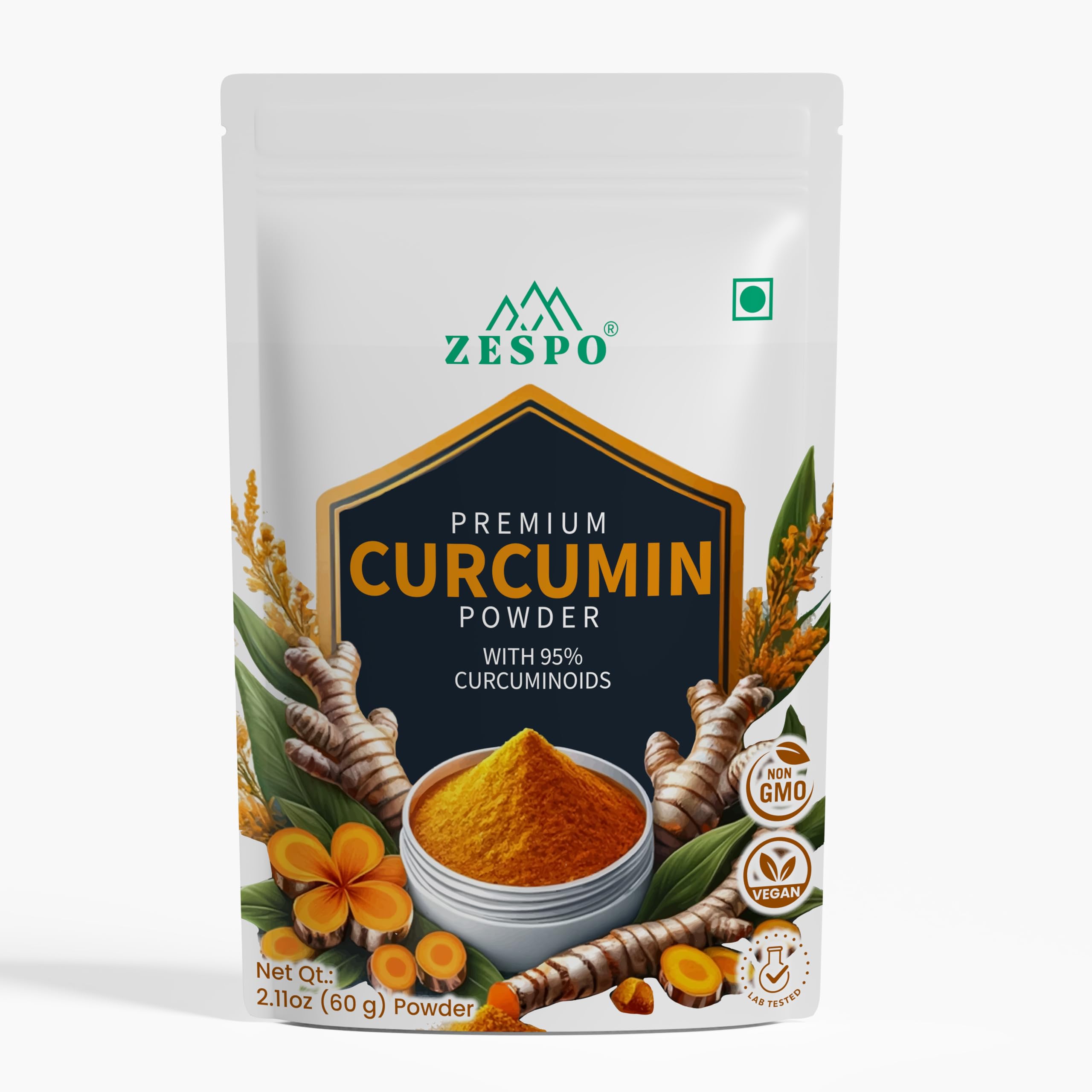 Zespo Organic Curcumin Turmeric Powder, Immunity Booster & Joint ...