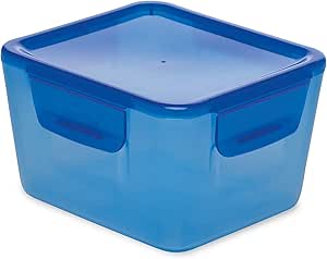 Aladdin Non-Insulated Food Container with Easy-Keep Lid, Blue, 1.2 ...