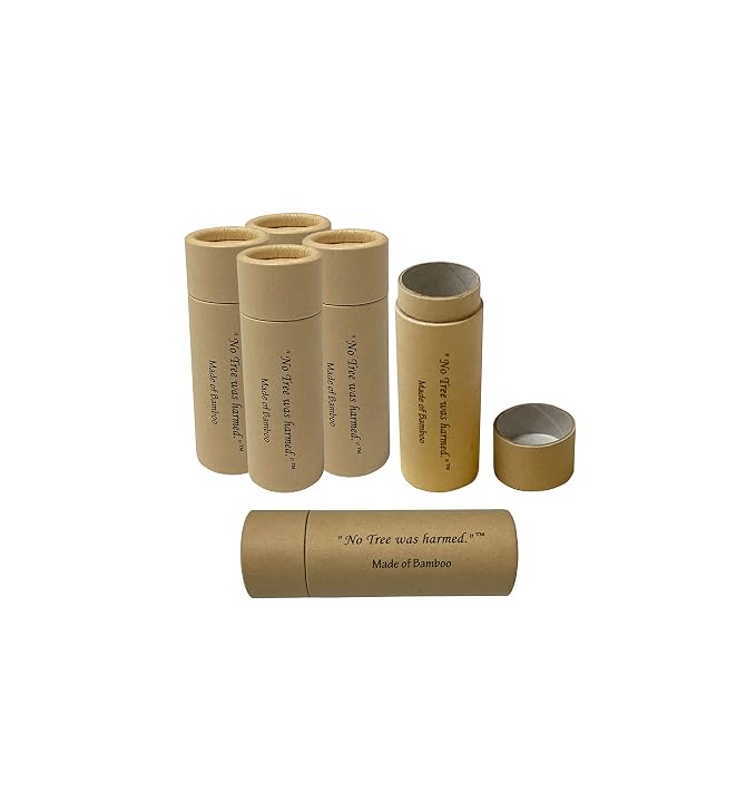 Amazon.com : 1 OZ, 6 Pack, Kraft Paperboard Tubes Lip Balm/Salve ...