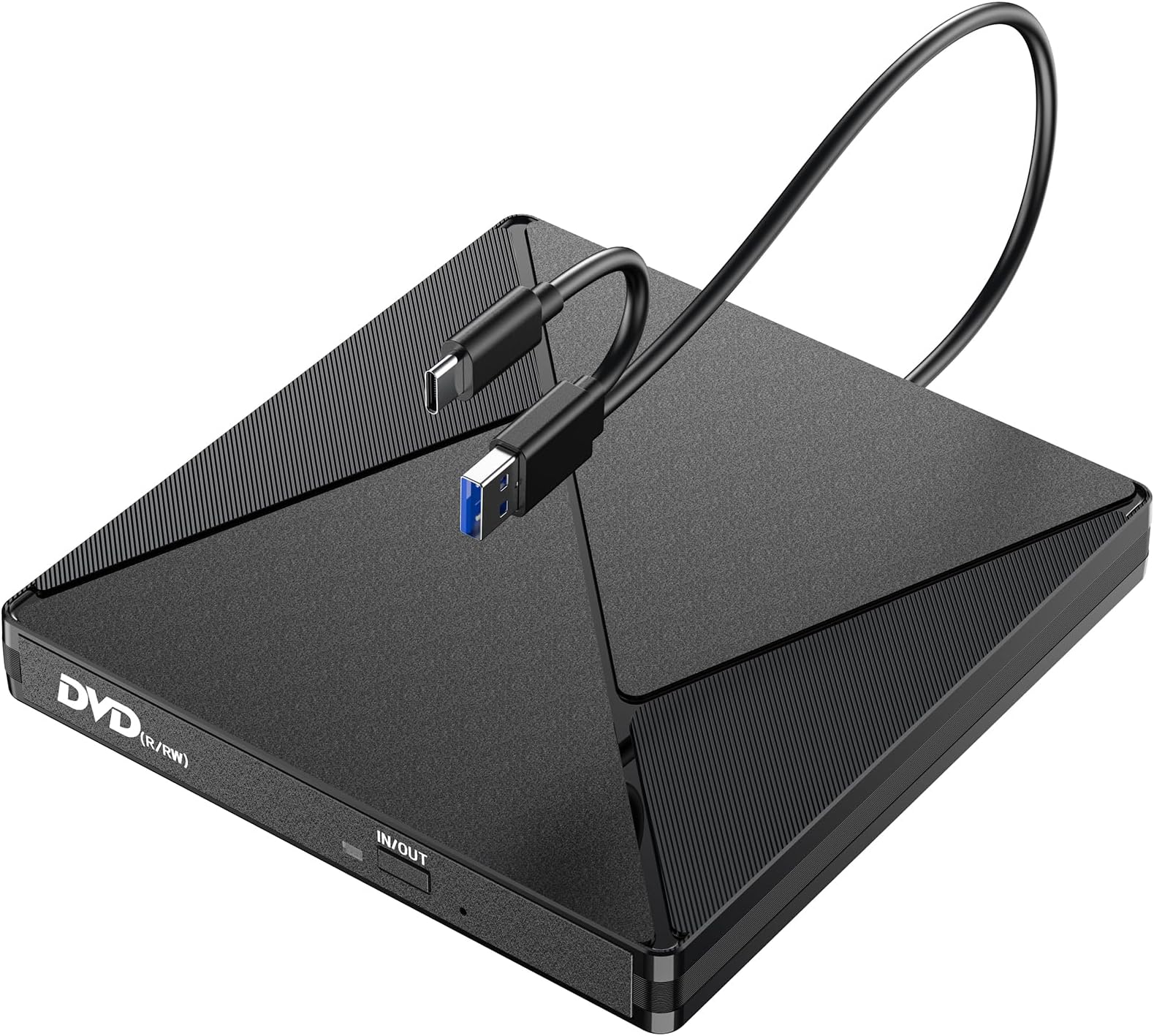 Amazon.com: Alxum External CD Drive, 8 in 1 External DVD Drive for ...