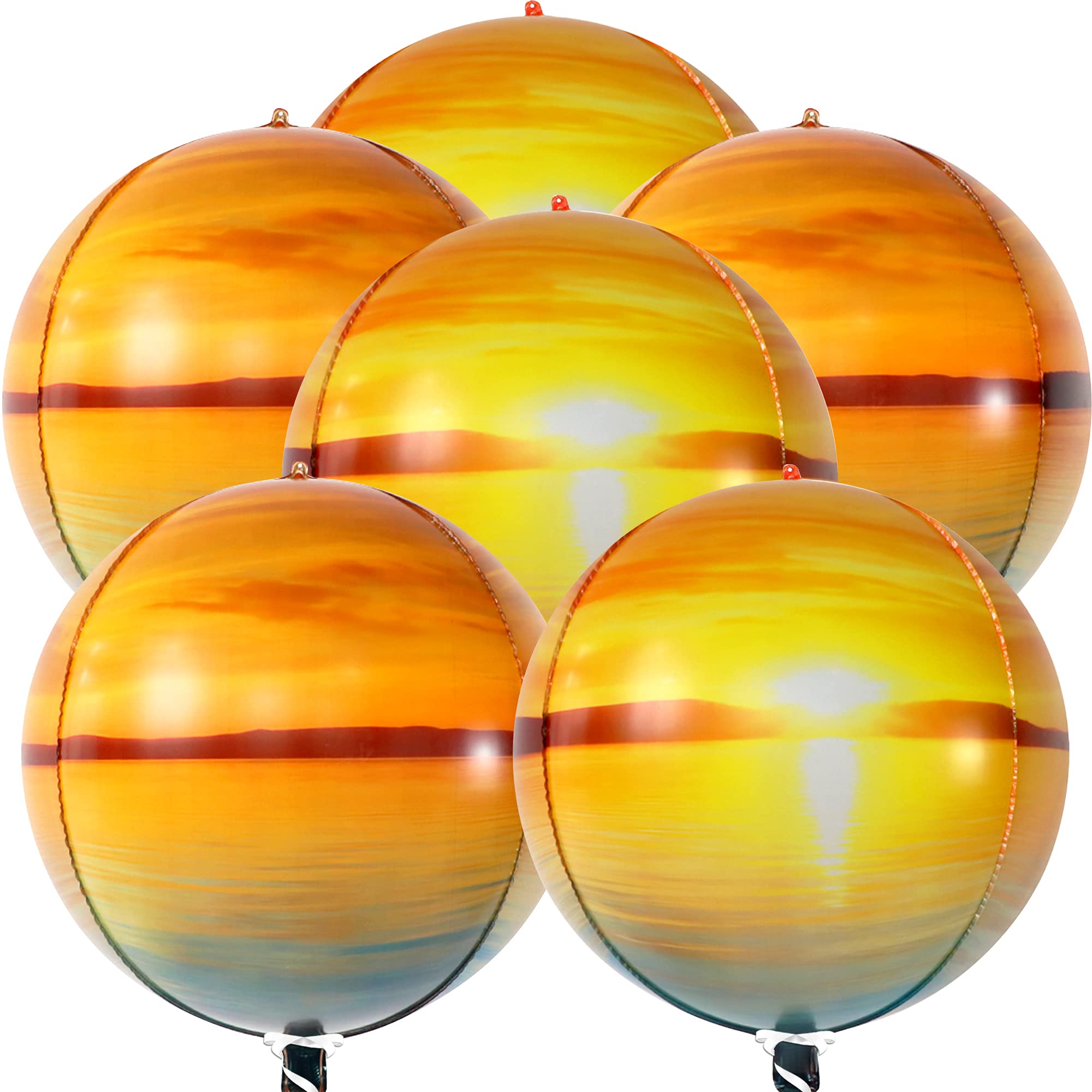 Balloons In The Sunset