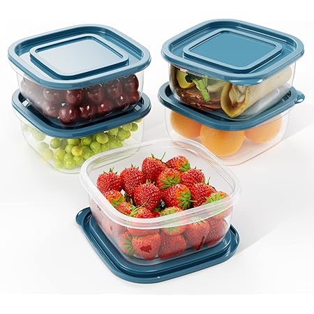 Lakeland Stack-a-Boxes Food Storage Containers, 200ml, Pack of 5 ...