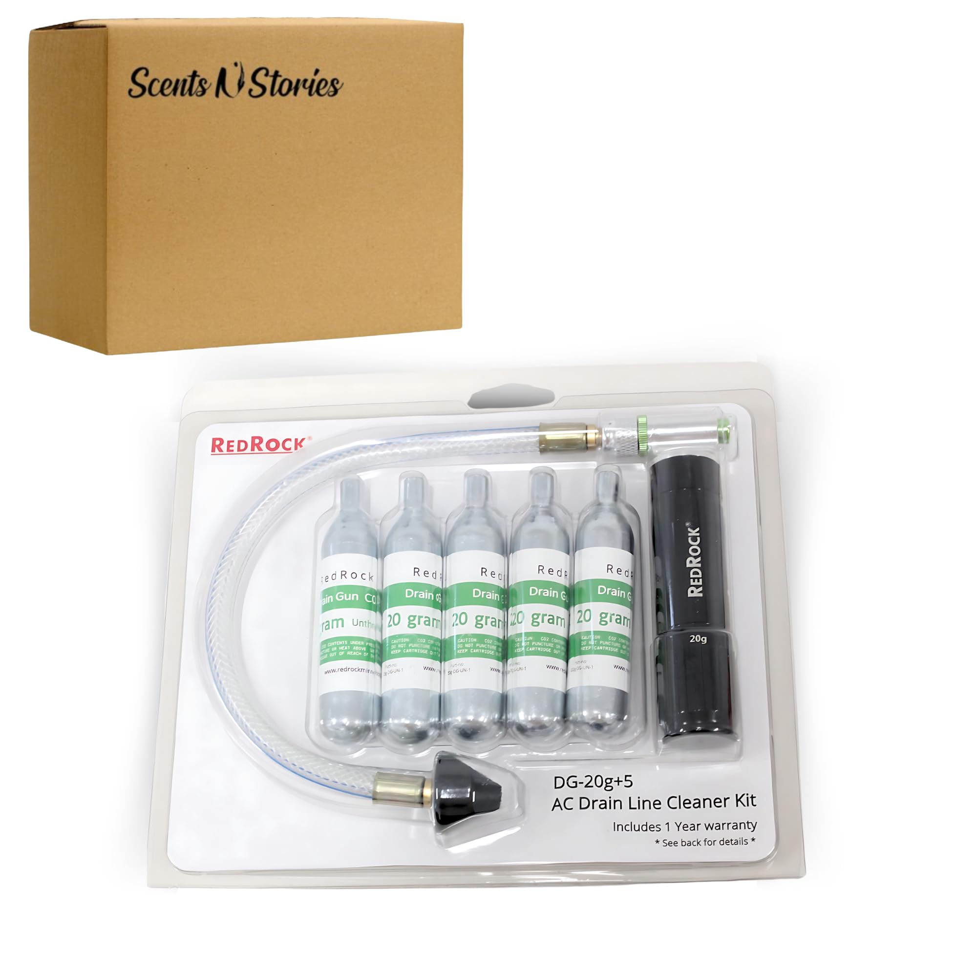 Amazon.com: RedRock_s Green Button Gallo Drain Gun with 5 Unthreaded ...