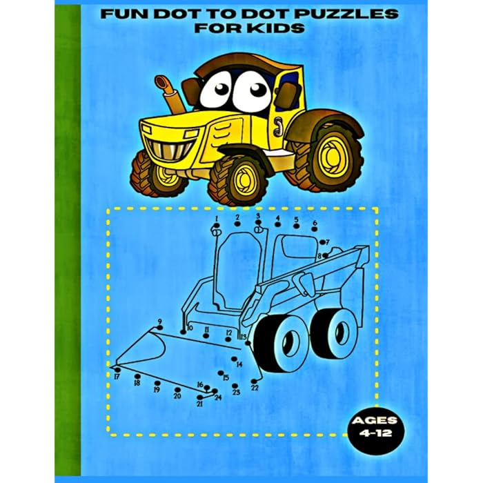 Buy Fun Dot To Dot Puzzles For Kid Big Connect The Dots To Reveal A Big ...