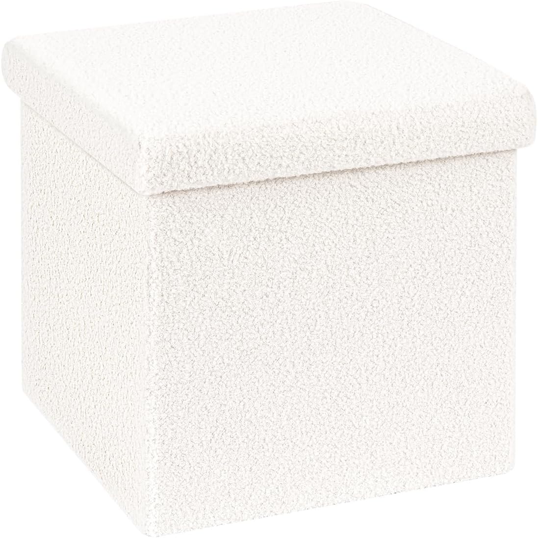 Amazon.com: Urban Lifestyle White Mongolian Fur Collapsible Storage ...