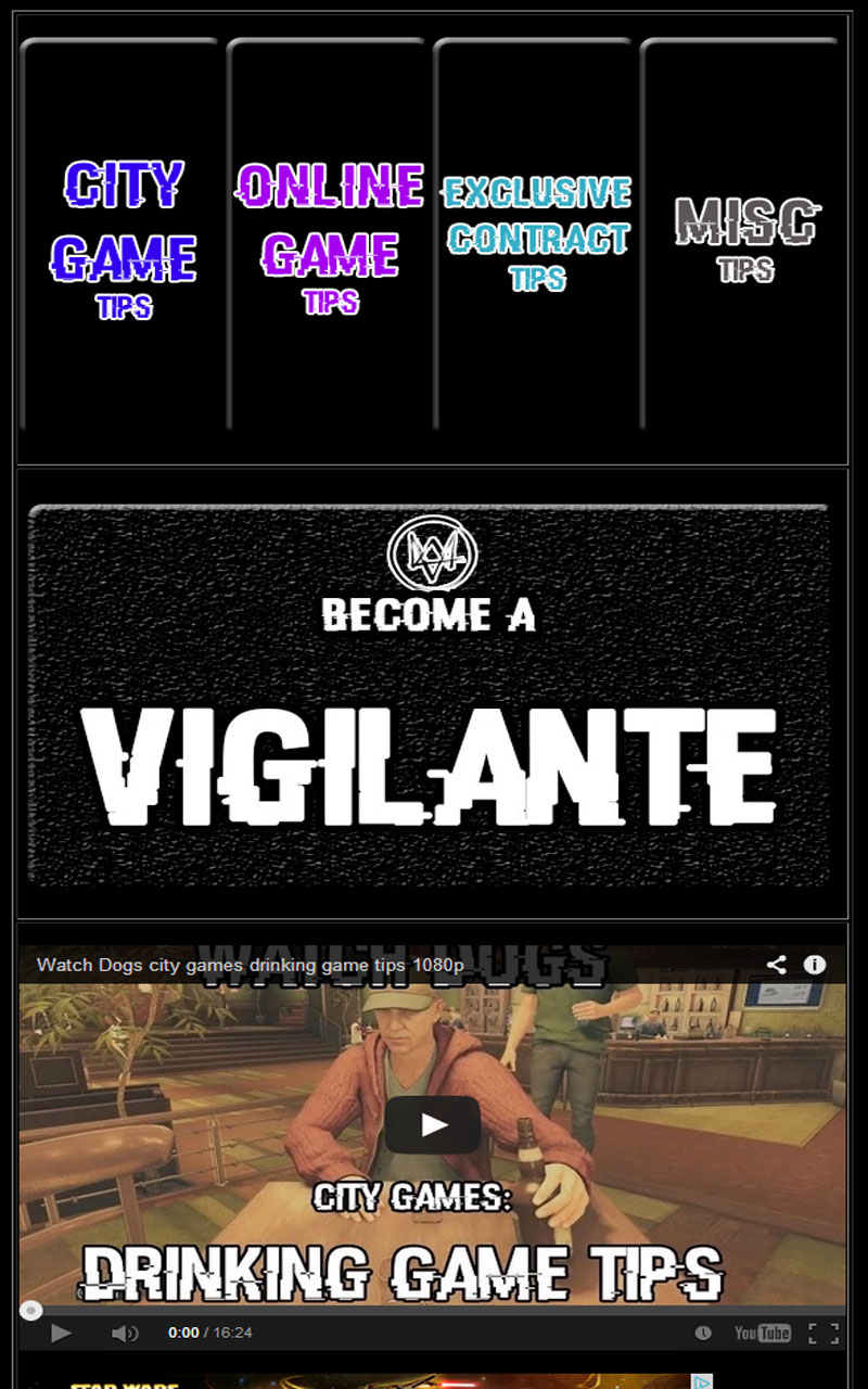 Watch Dogs Video Game Tips - App on Amazon Appstore
