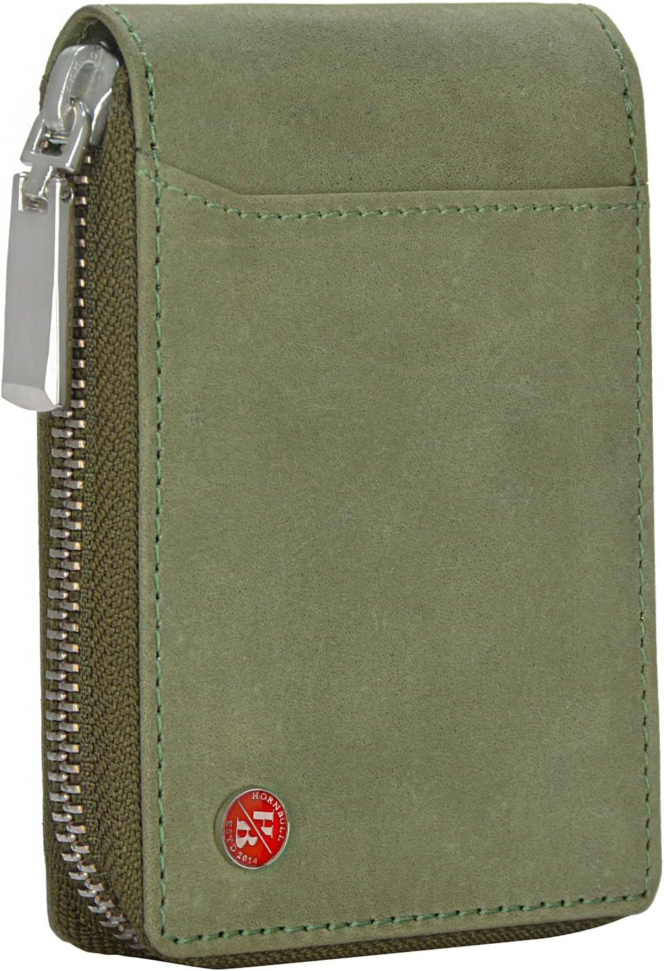 Buy Big Skinny Men's Zippered Bi-Fold Slim Wallet, Holds Up to 25 Cards ...