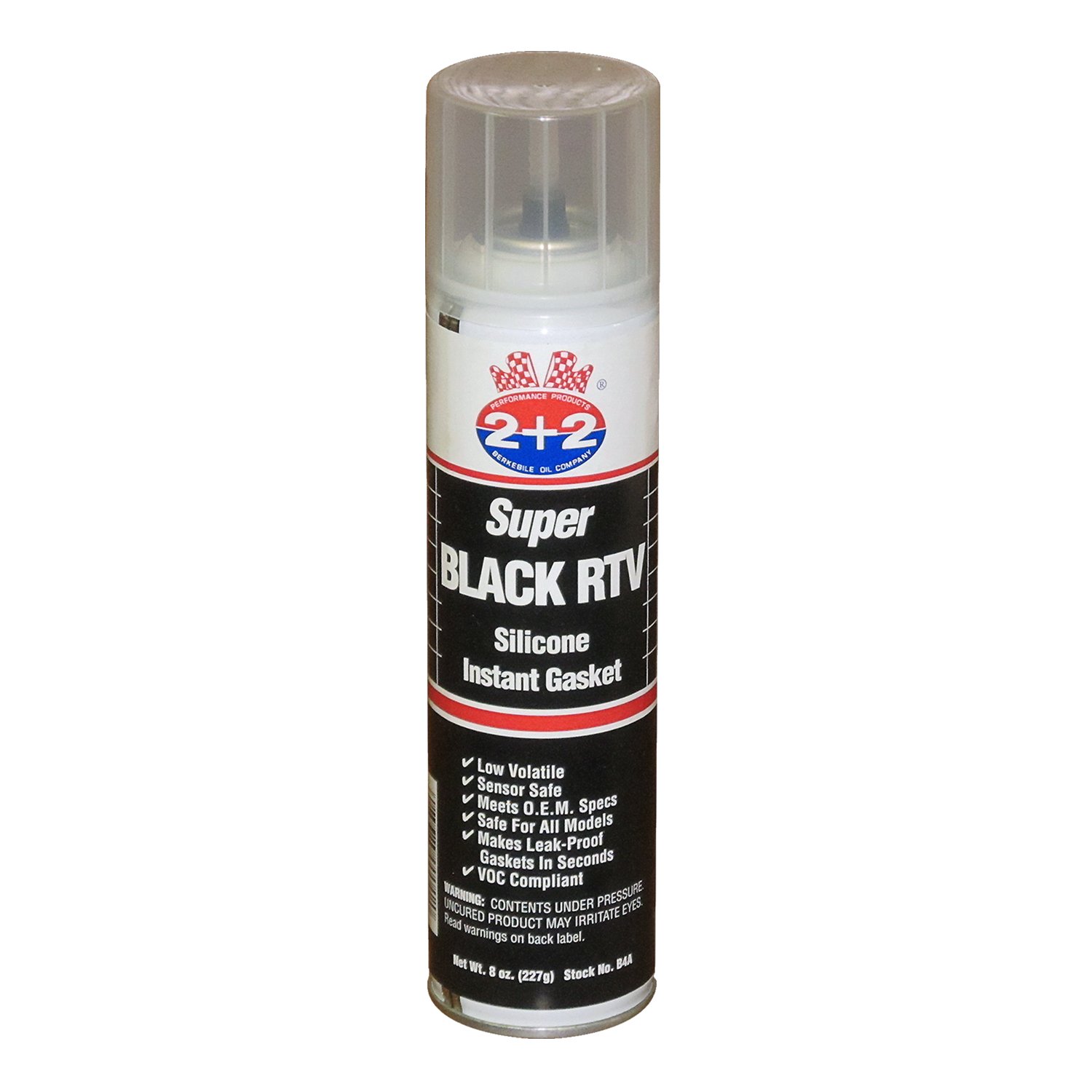 Buy Berkebile Oil 2 + 2 B4A Black RTV Instant Silicone ket Maker - 8 oz ...
