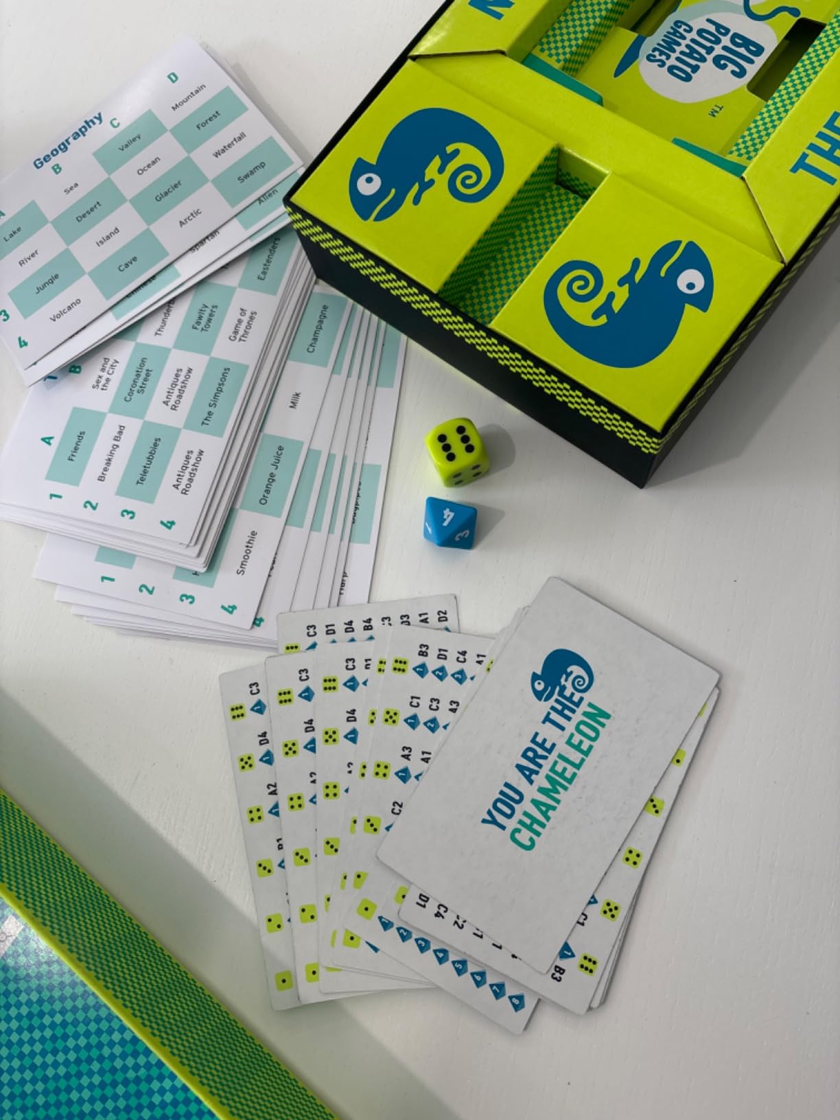 Big Potato Games The Chameleon Card Game : Amazon.com.au: Toys & Games