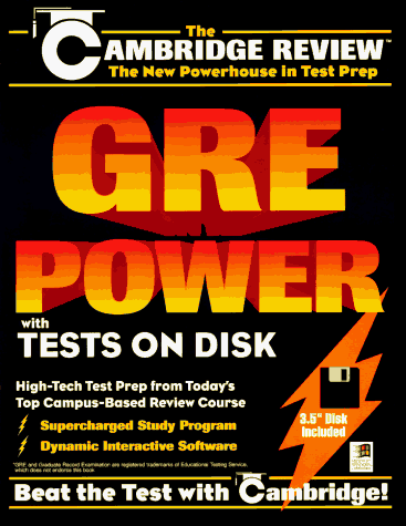 Gre Power With Tests on Disk: User's Manual (CAMBRIDGE REVIEW THE NEW ...