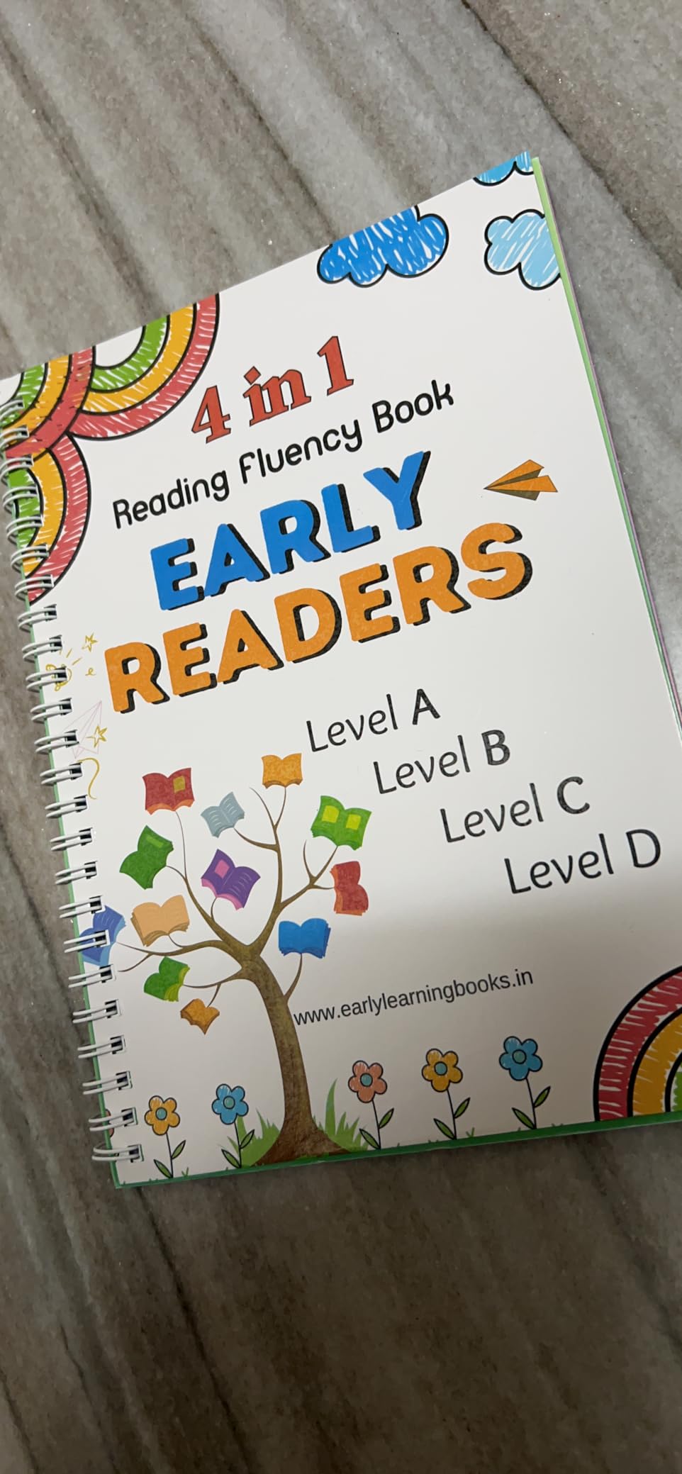 4 in 1 Early Readers Reading Book for Kids. Includes Reading Practice ...