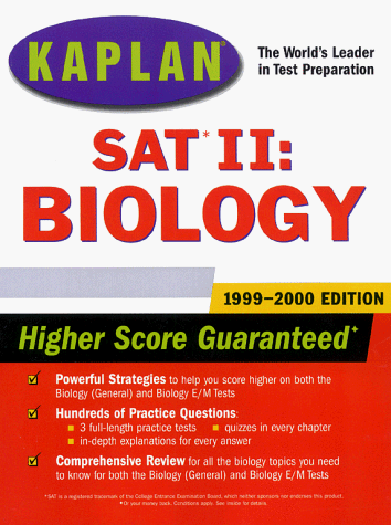 KAPLAN SAT II: BIOLOGY 1999-2000: Kaplan: 9780684856643: Amazon.com: Books