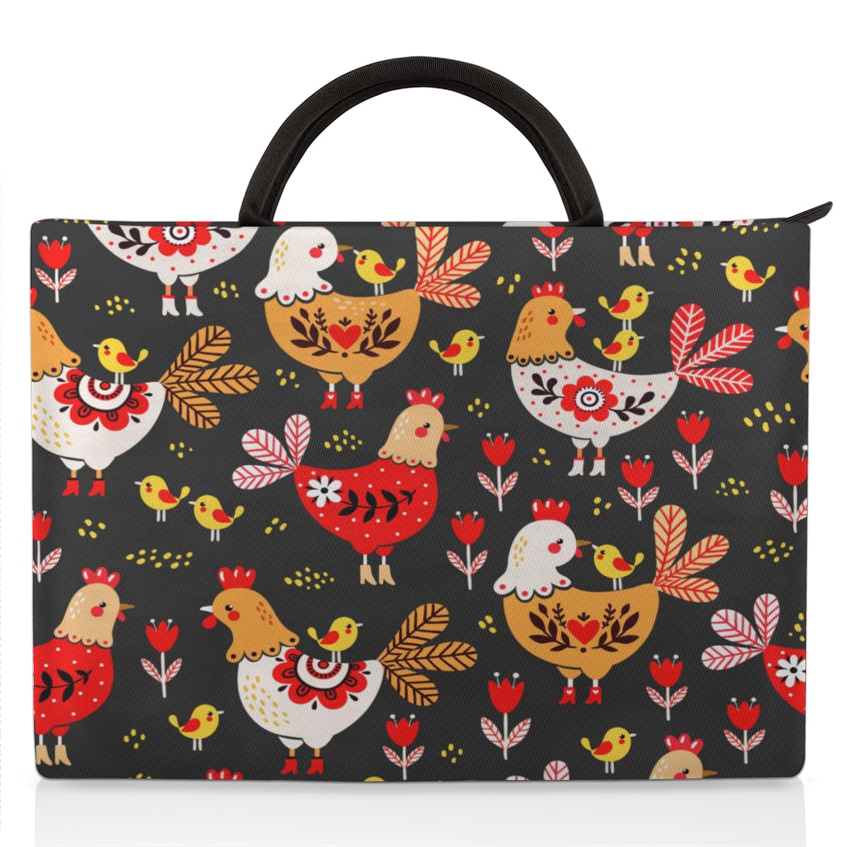 Amazon.com: Colorful Chicken Laptop Sleeve Case 15 15.6 16 Inch Laptop ...