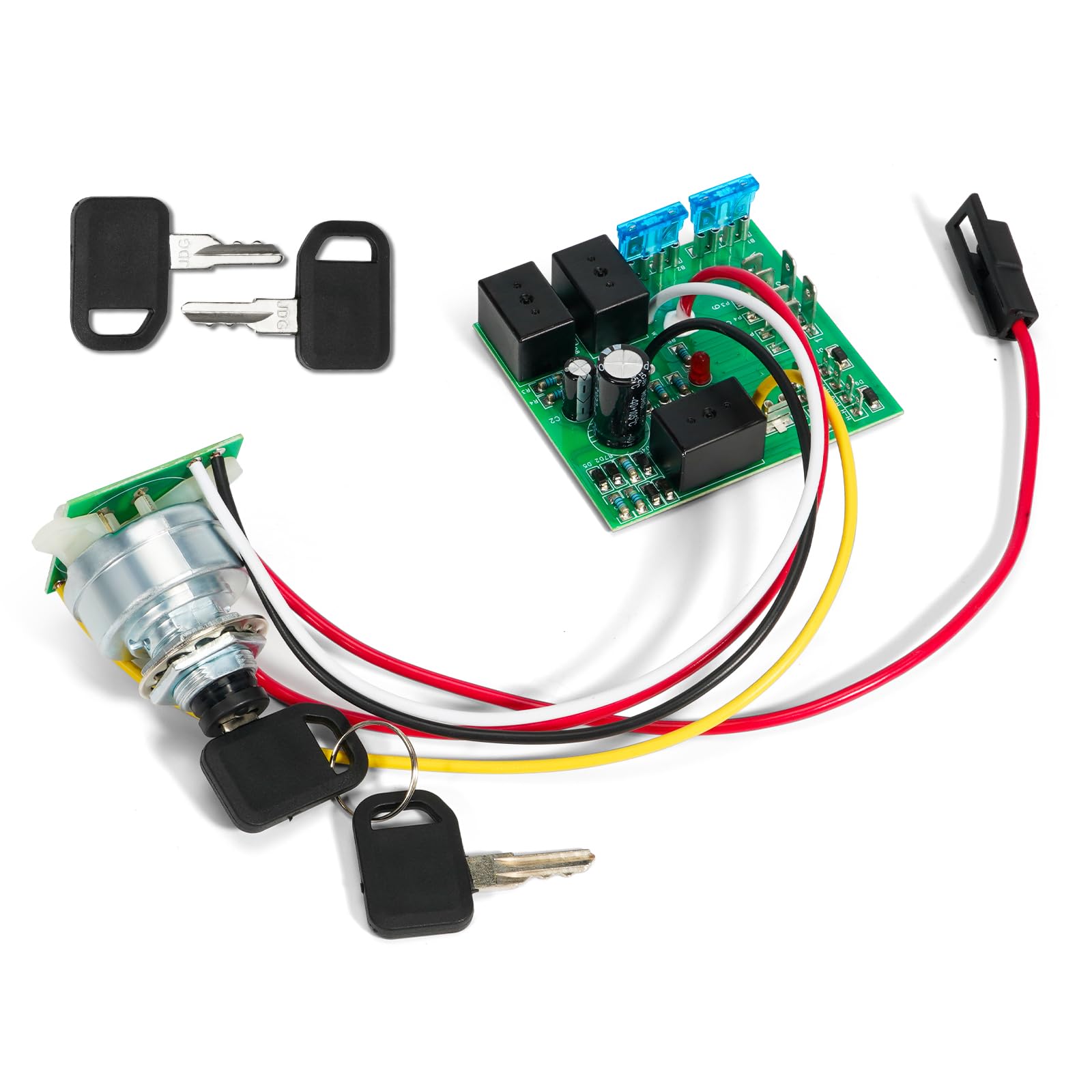 Amazon.com: Aumzong Ignition Key Switch Module,Compatible with John ...