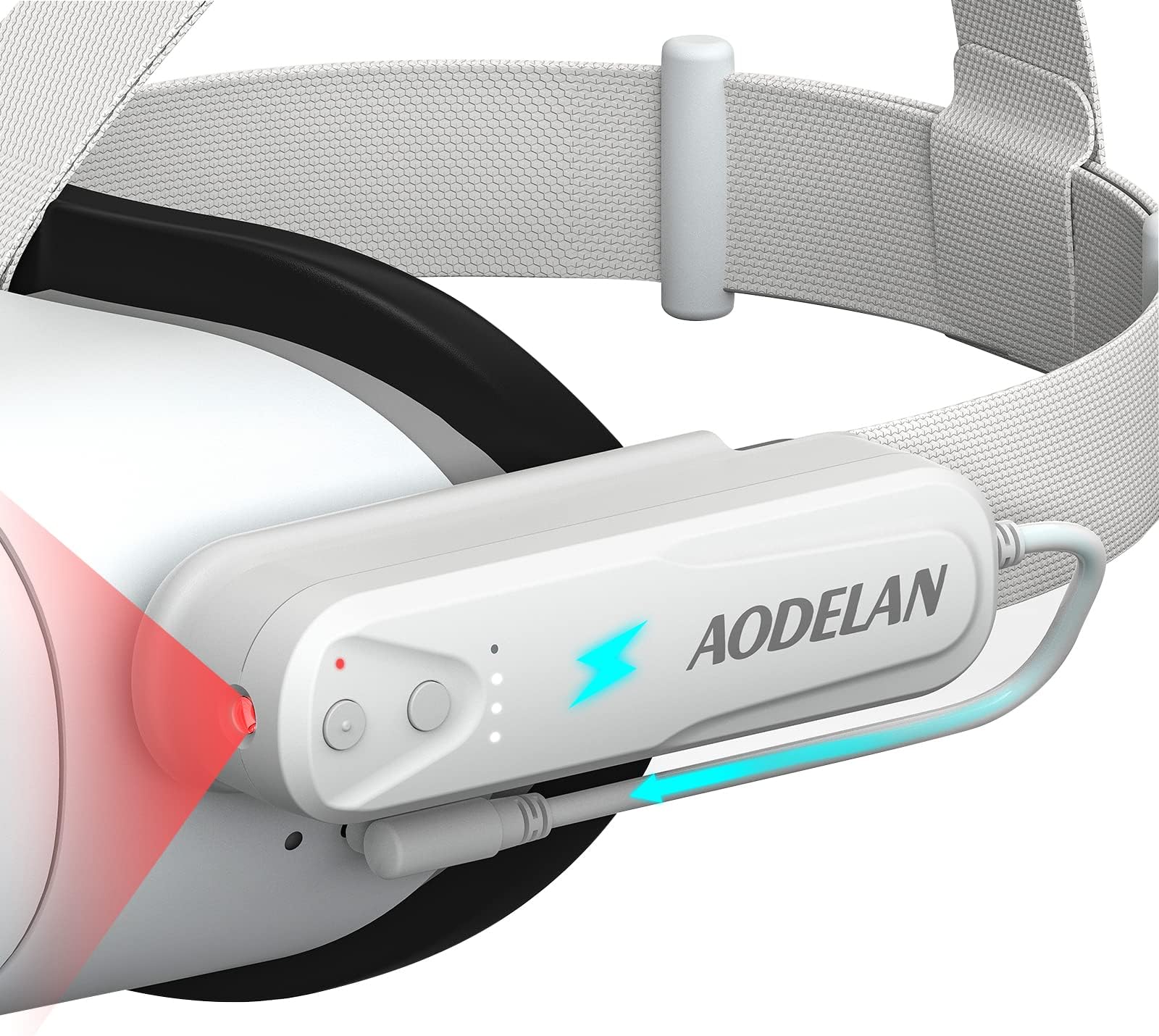 Amazon.com: 5000mAh Battery Pack with IR Light for Meta/Oculus Quest 2 ...