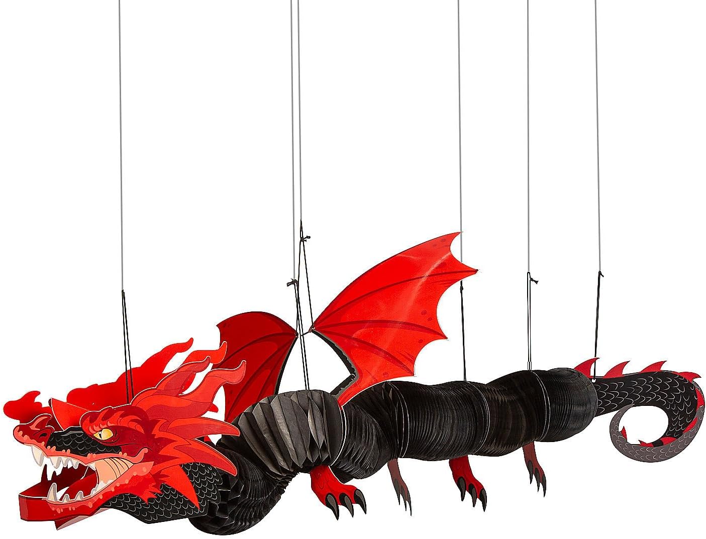 Amazon.com: Fun Express Dragon Party Dragon in Flight Ceiling ...