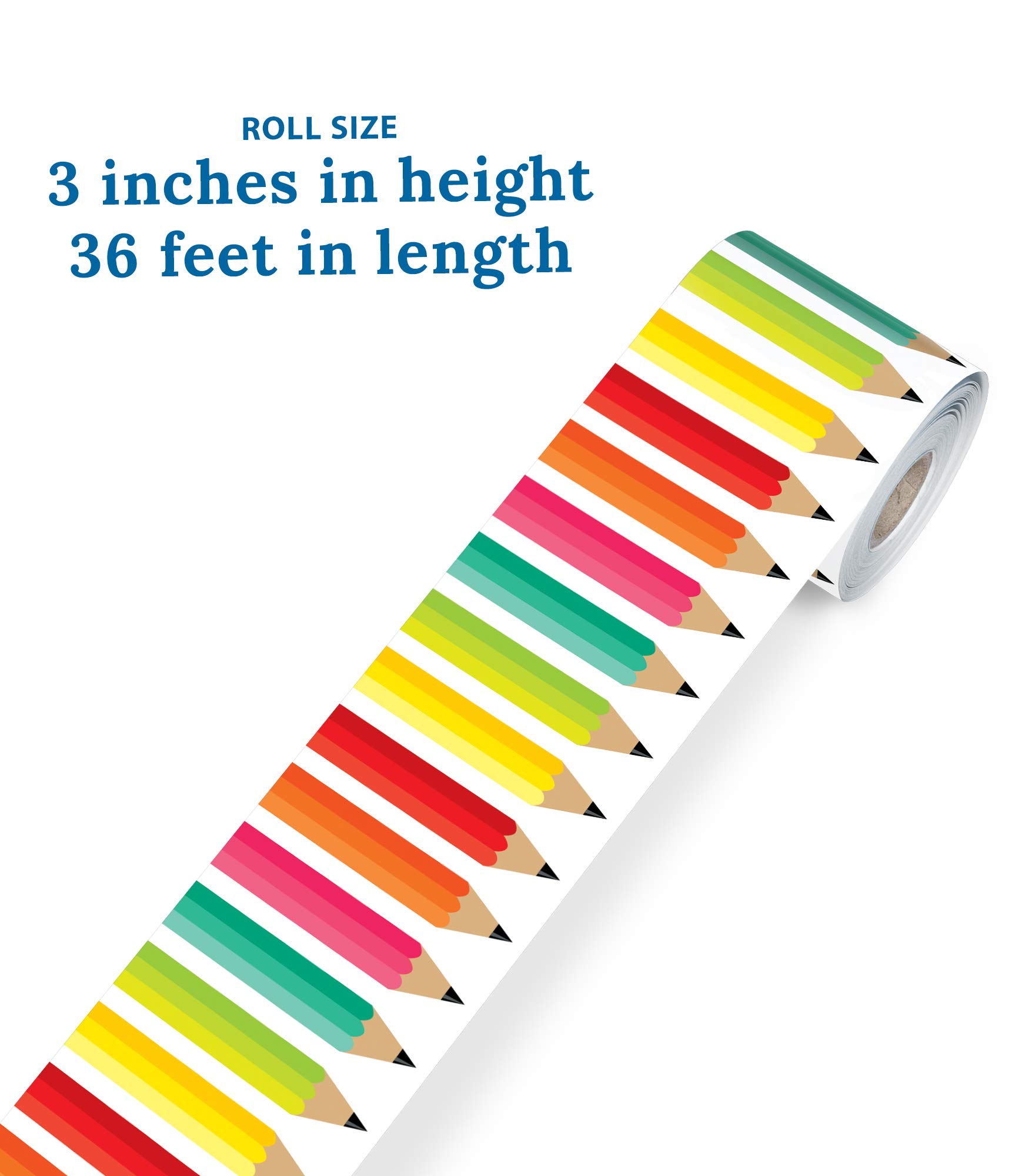 Snapklik.com : Black, White & Stylish Brights Colorful Pencil Bulletin ...