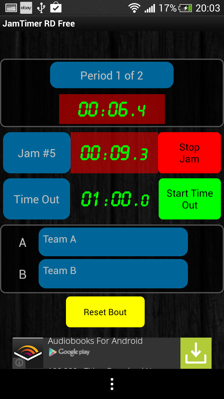 JamTimer for Roller Derby Free:Amazon.com:Appstore for Android