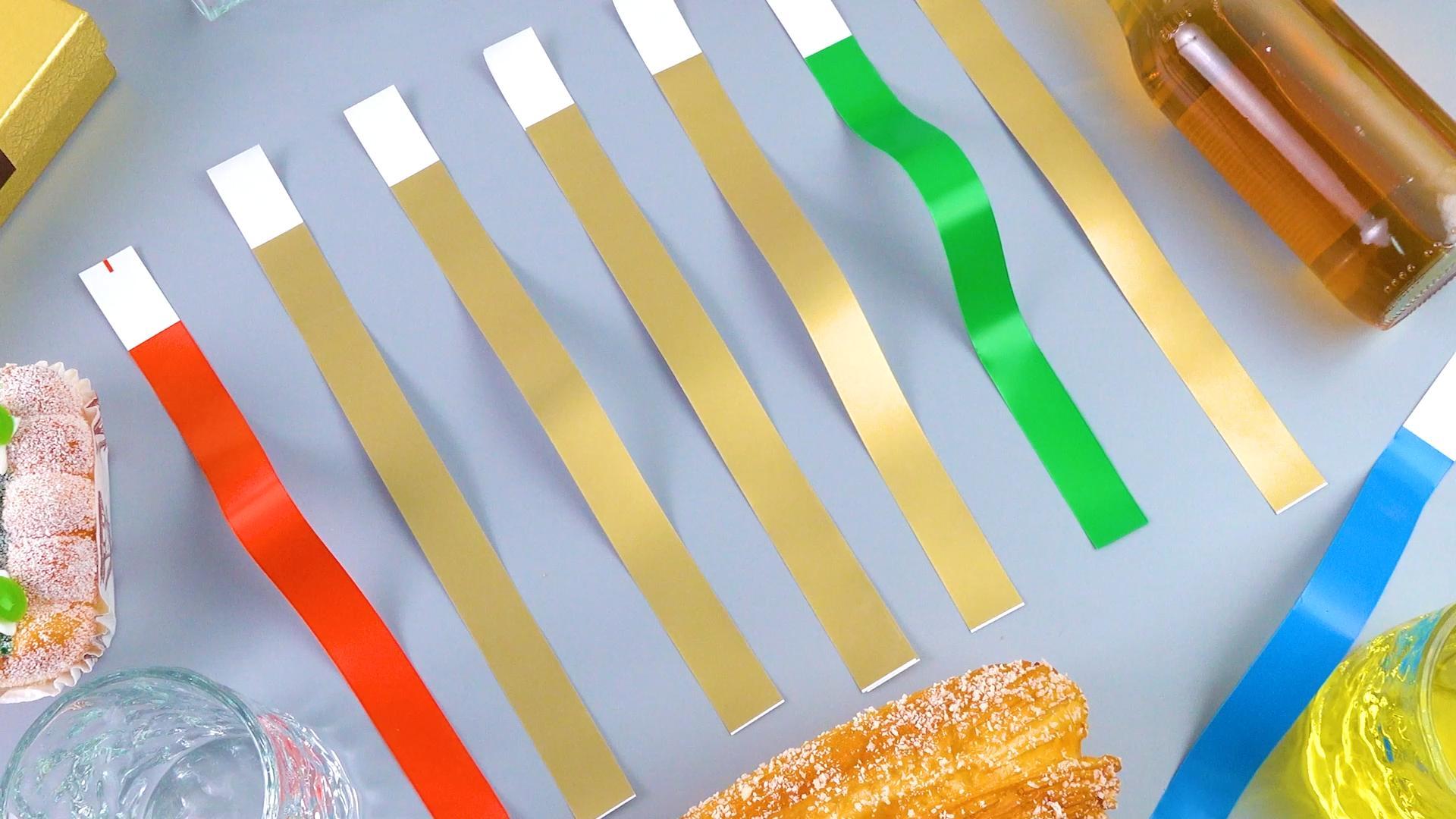 Watch Paper Wristbands for Events on Amazon Live