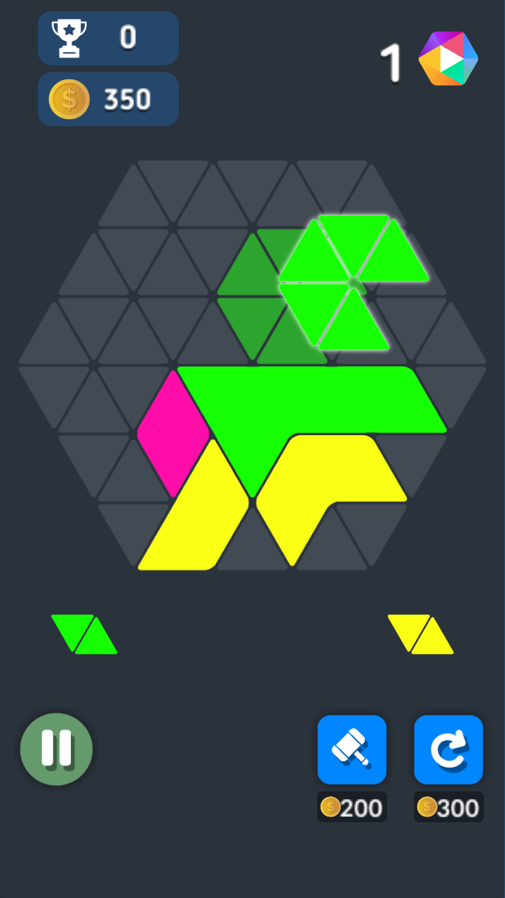 Hexa Legend - Make hexagon block - App on the Amazon Appstore