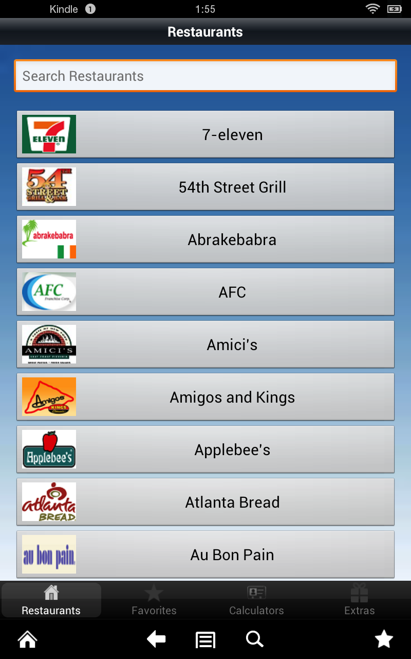Smart Food Score Calculator with Fast Food Nutrition Guide Mobile App ...