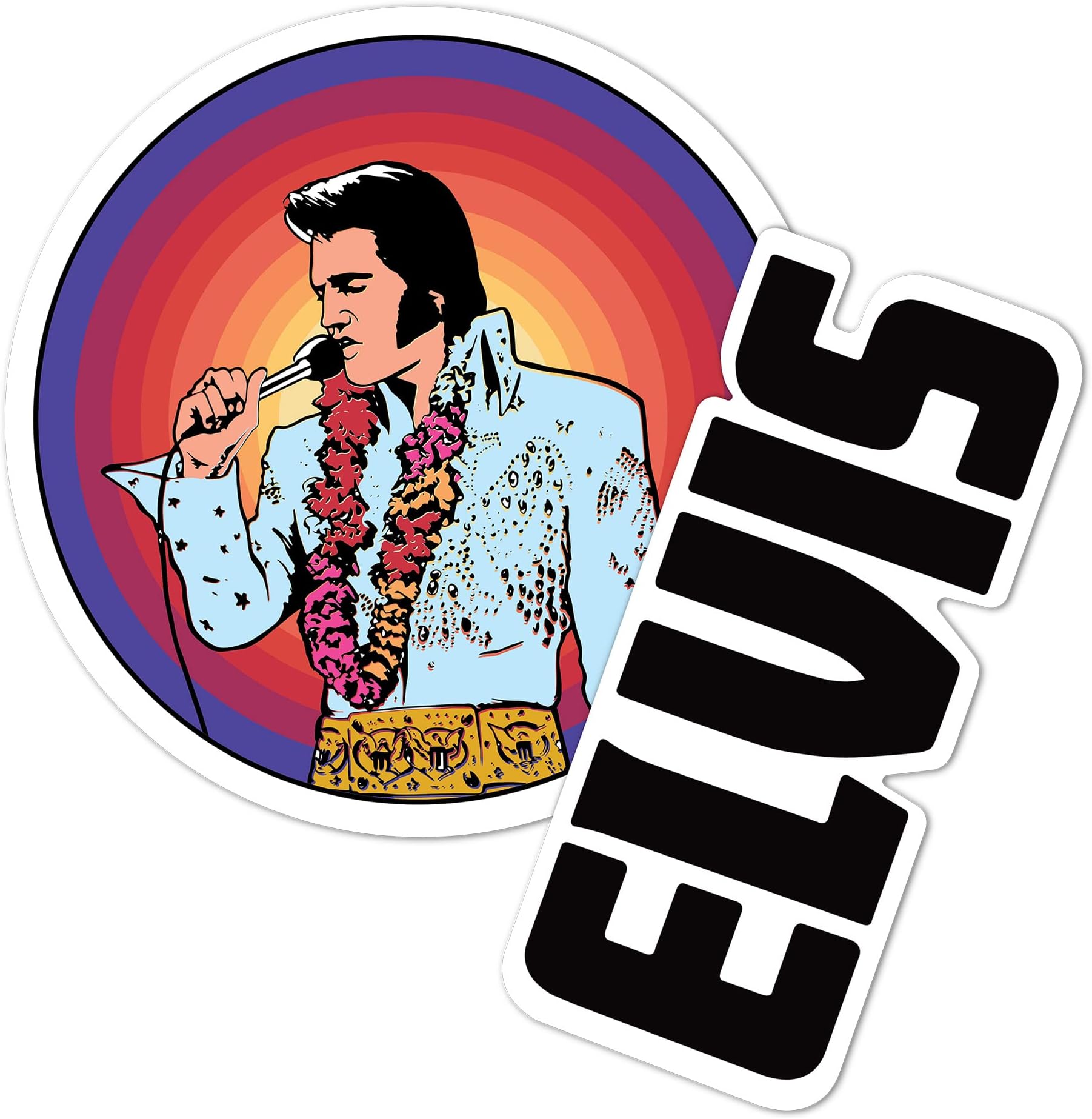 Elvis Vinyl Wall Decal Decor - Other Products - Amazon.com