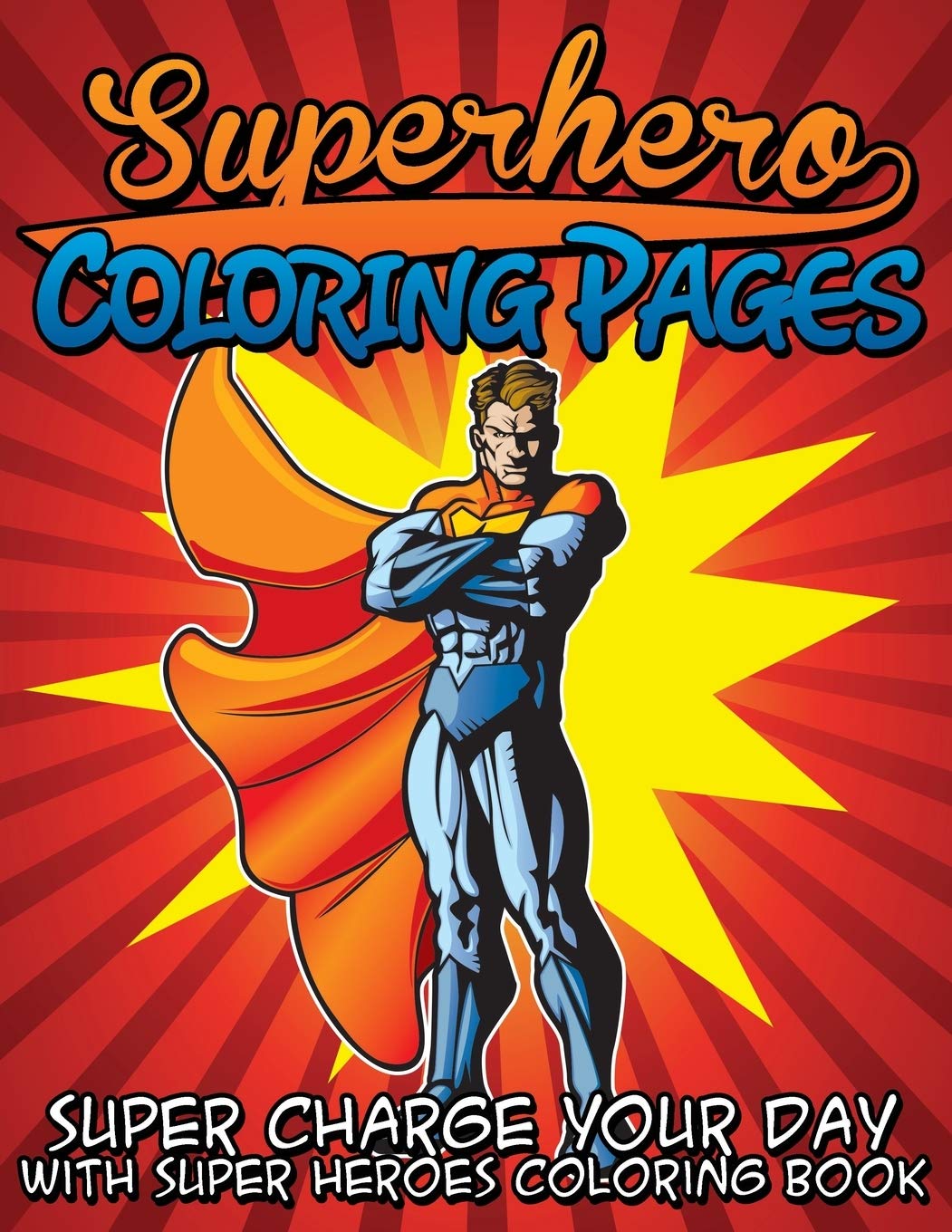 Free Children Superhero Coloring Pages