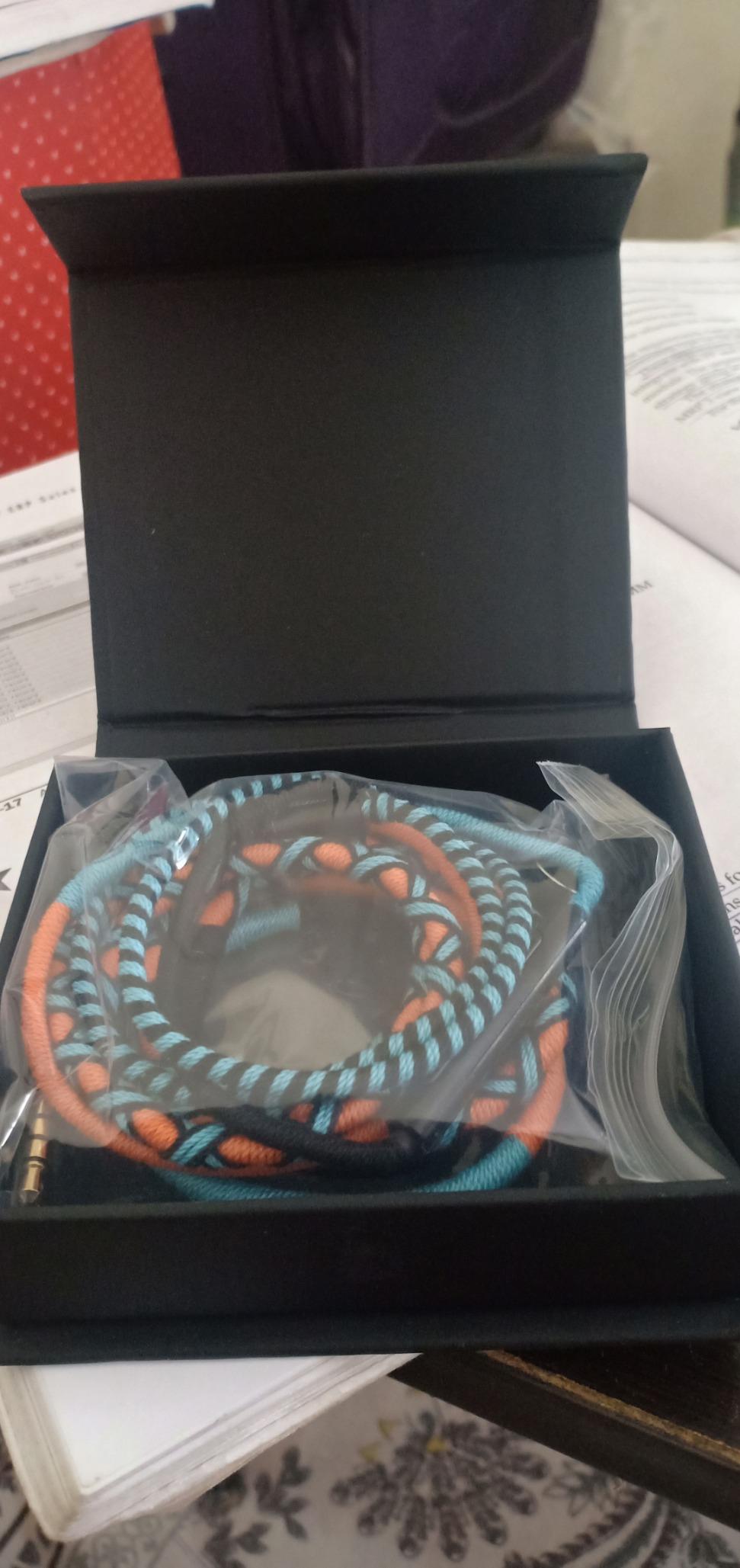 Crossloop Pro Series Braided Tangle Free Designer Wired in Ear ...