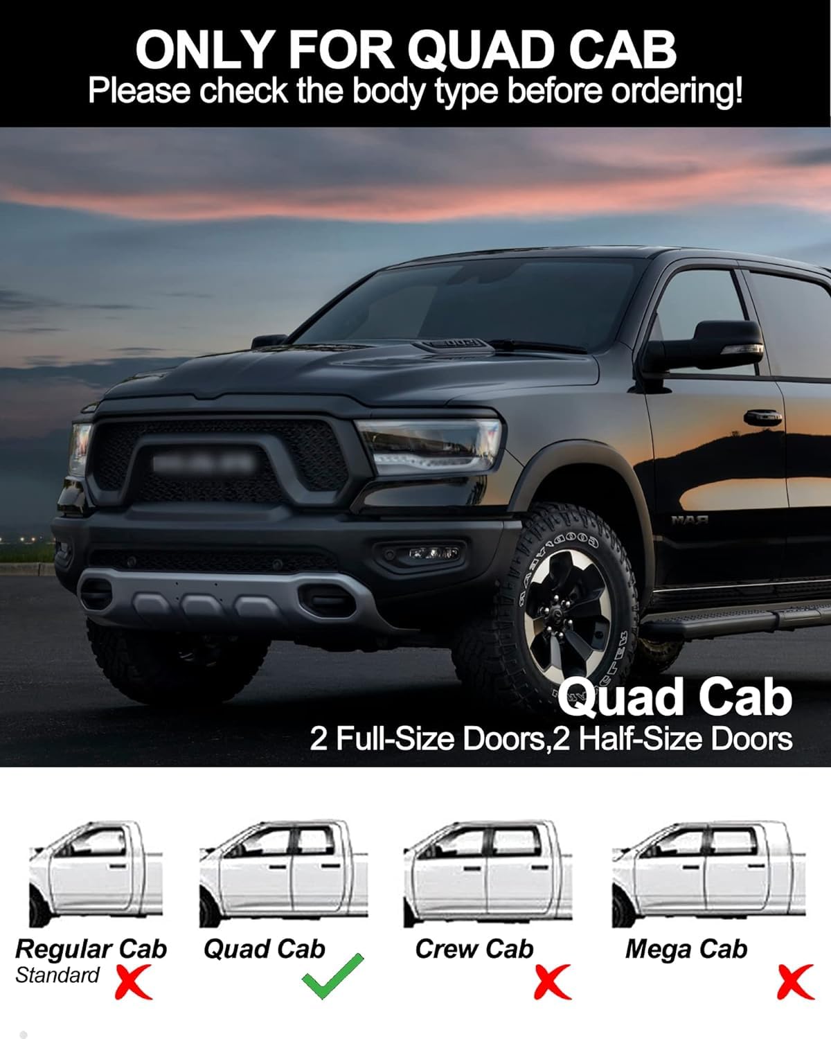 Snapklik.com : KYBOLT Running Boards Compatible