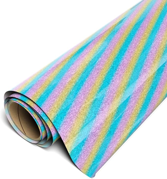 Amazon.com: Siser Twinkle HTV 20"x12" Sheet - Reflective Glitter Heat ...