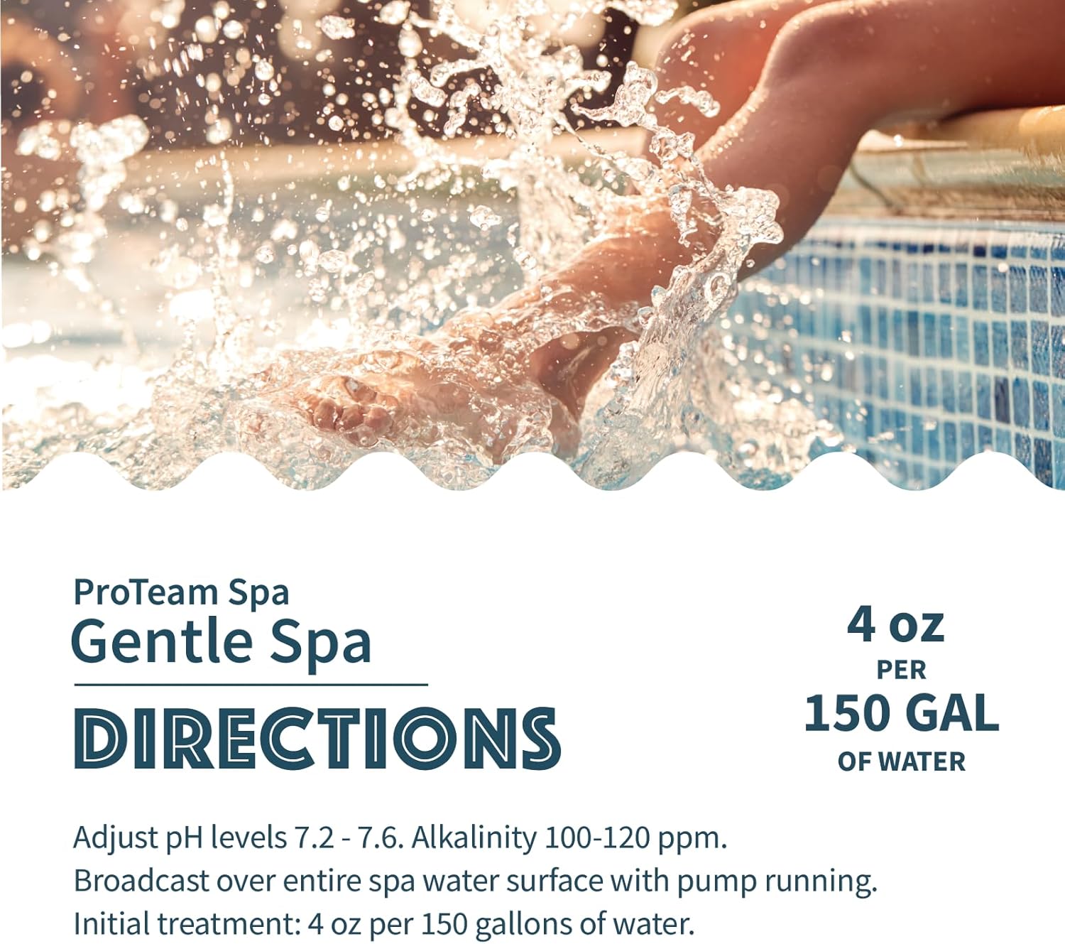 Proteam Spa Gentle Spa – Suavizante de agua para bañera de hidromasaje ...