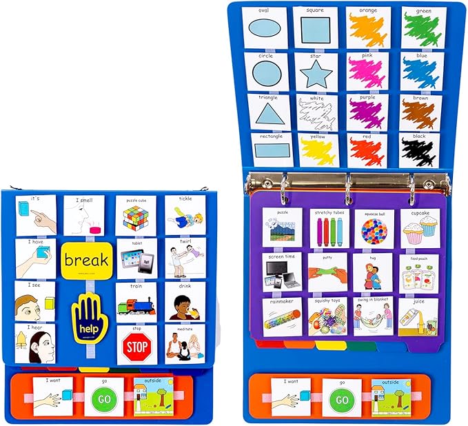 Amazon.com : Large PECS® Communication Book (Picture Exchange ...