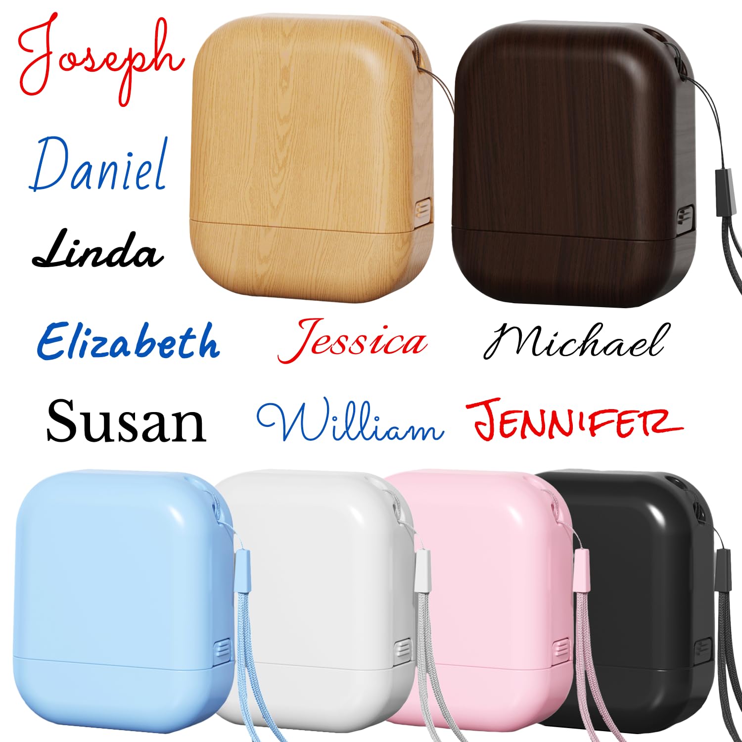 Amazon.com : Name Stamps Personalized, Signature Stamp, Custom Name ...