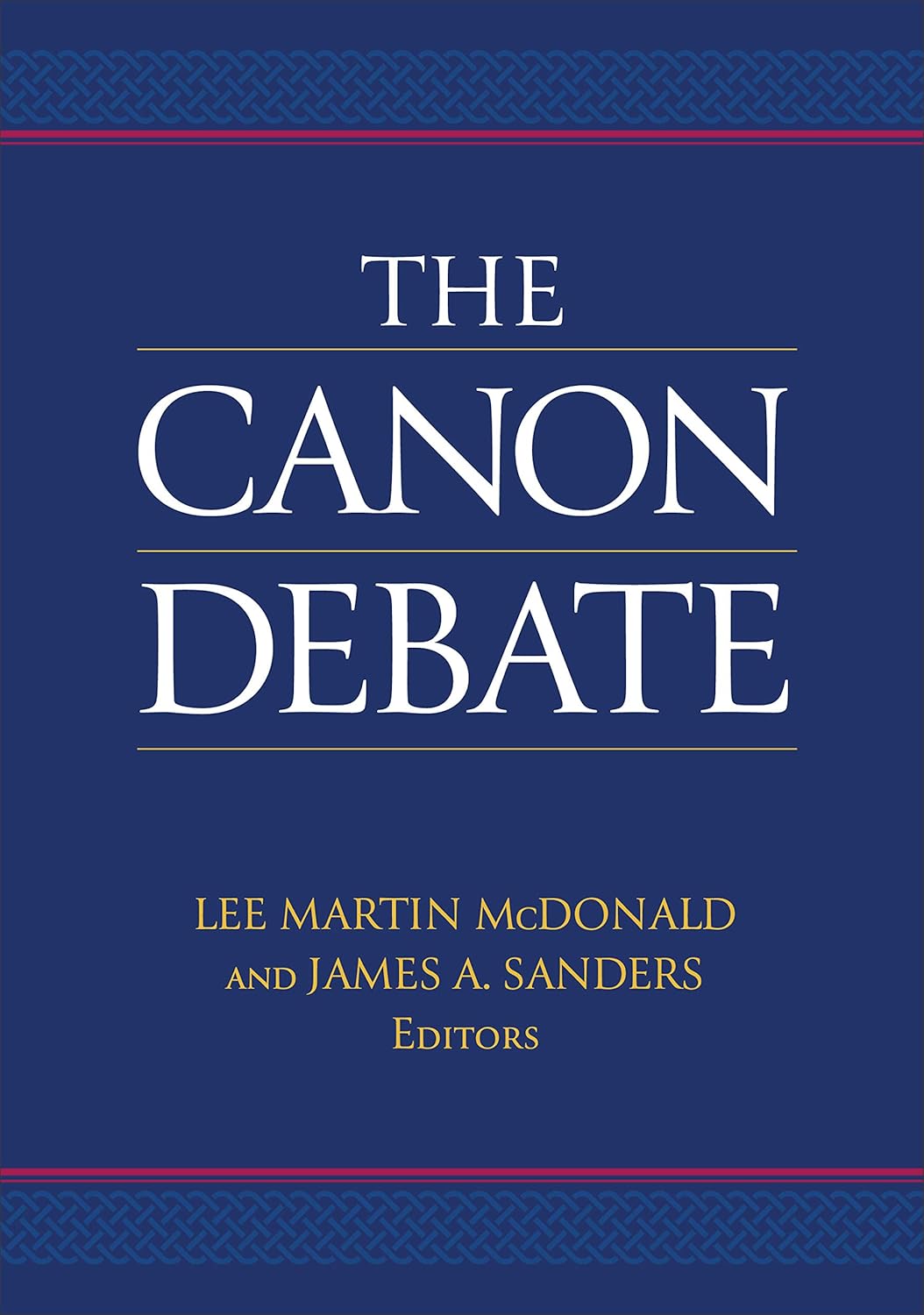 The Canon Debate: Martin McDonald: 9781540962294: Amazon.com: Books