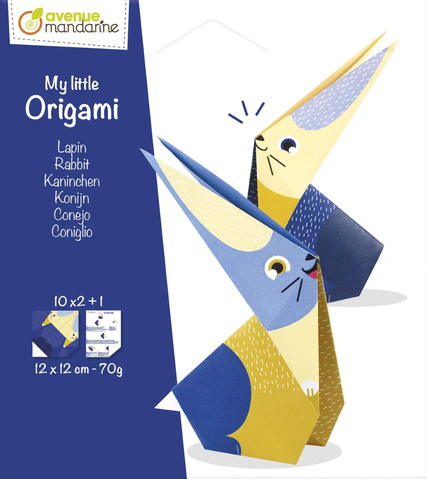 Origami Animal Instructions Rabbit Step By Step Instructions How To