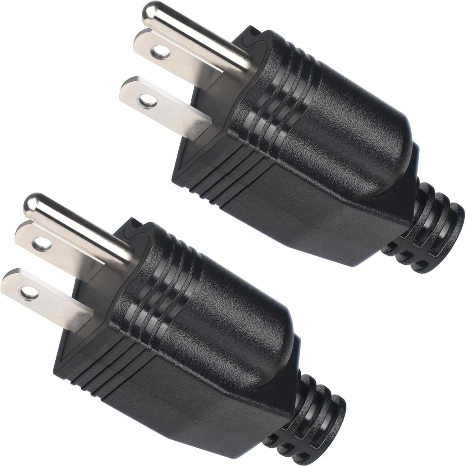 NEMA 5-15P Electrical Replacement Plugs， 125V 15A 2-Pole 3-Wire ...
