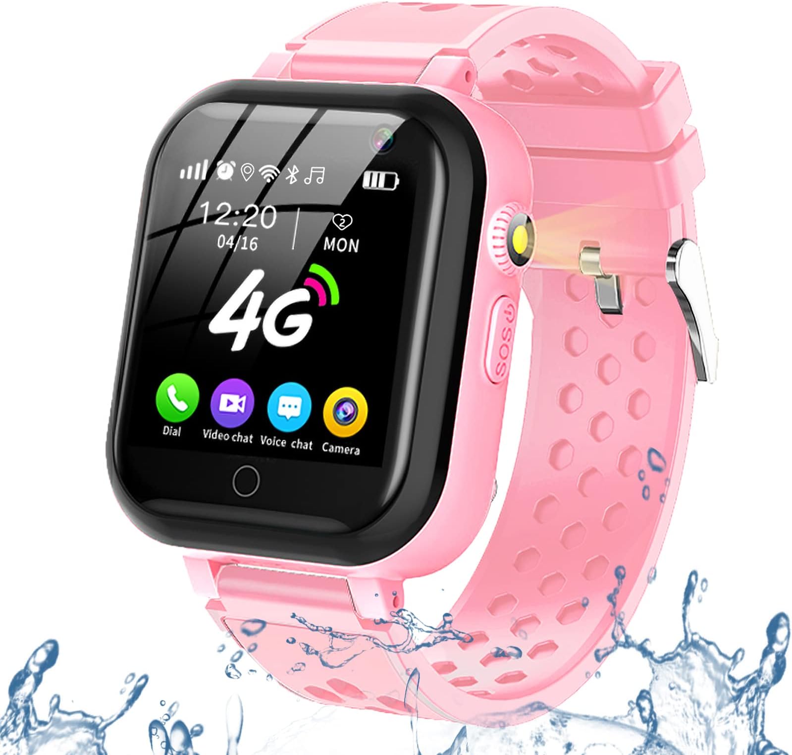 Amazon.com: DDIOYIUR Smart Watch for Kids, 4G Kids Phone Smartwatch ...