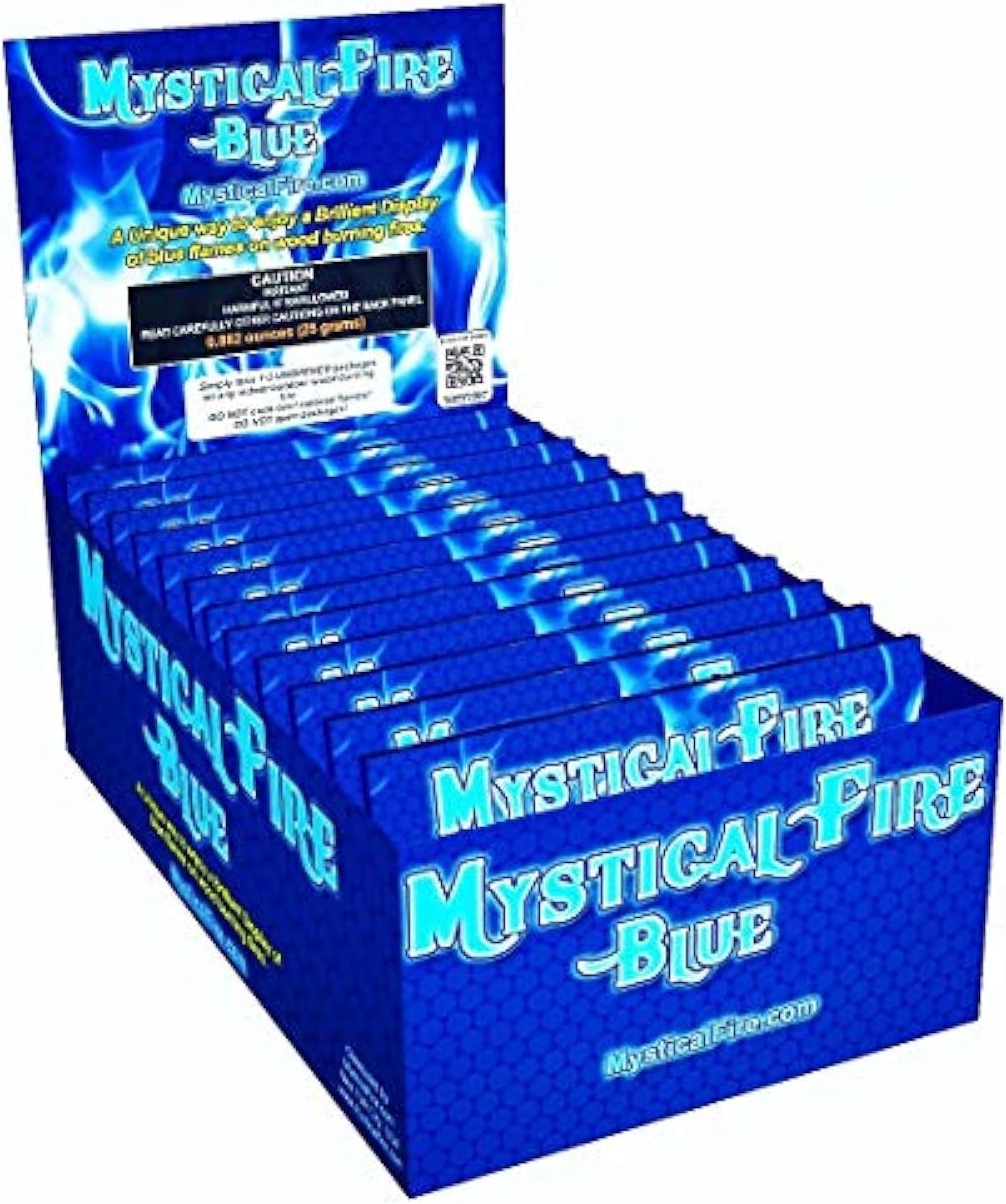 Amazon.com : Mystical Fire BLUE Campfire Fireplace Colorant Packets (12 ...