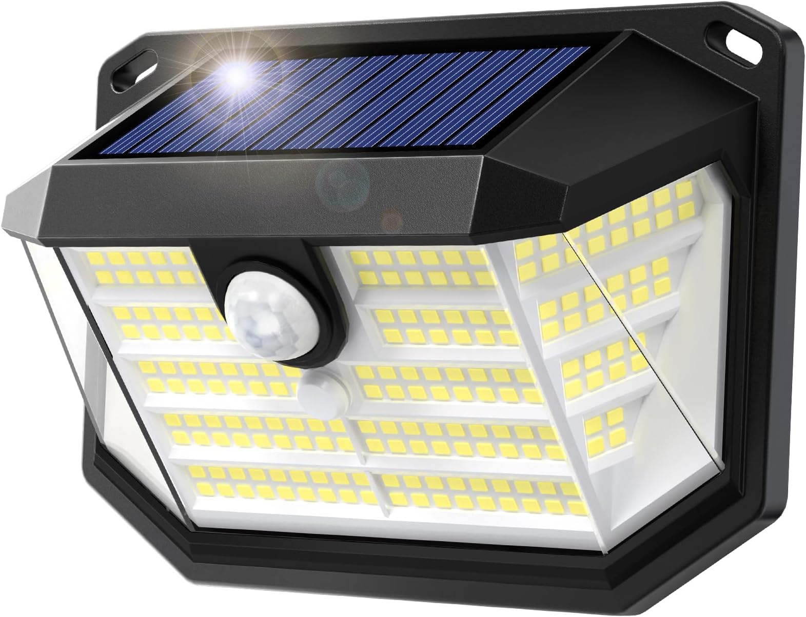 Spear & Jackson LED Solar Motion Outdoor Security Sensor Wall Light ...